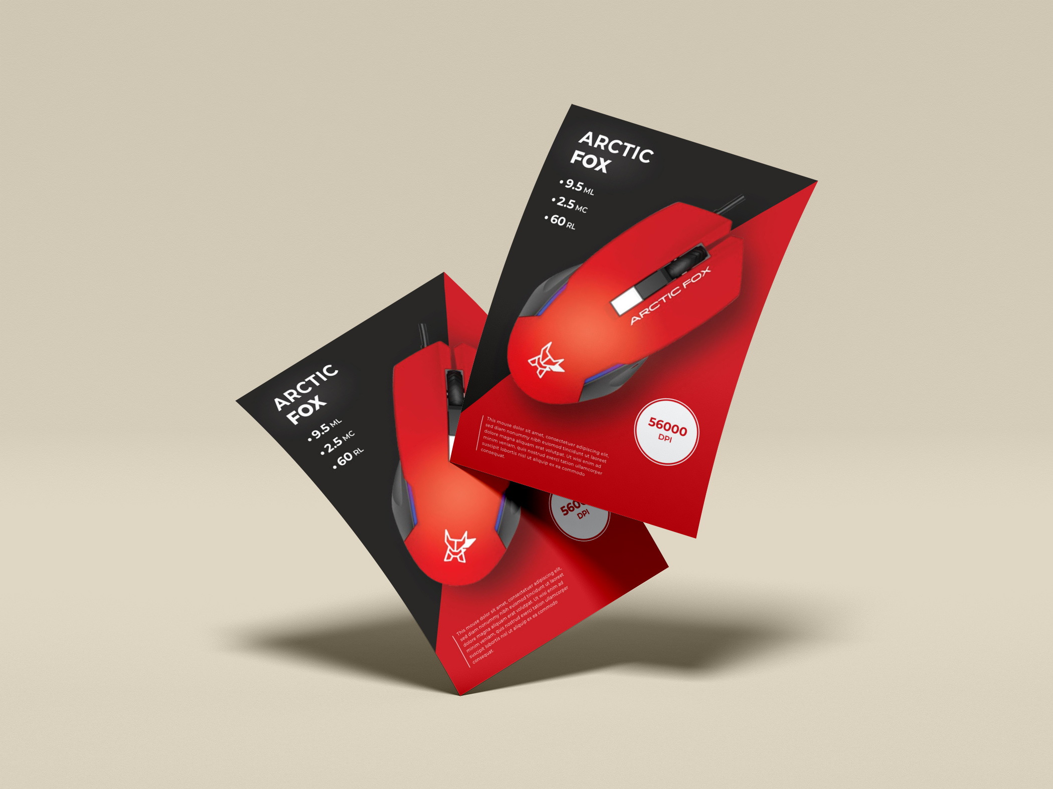 Mouse Poster | Mouse Flyer | Product Flyer by Bristy Sultana on Dribbble
