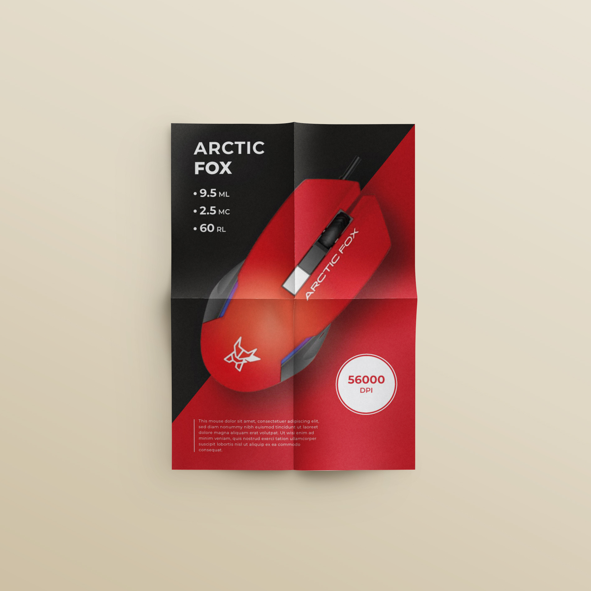 Mouse Poster | Mouse Flyer | Product Flyer by Bristy Sultana on Dribbble