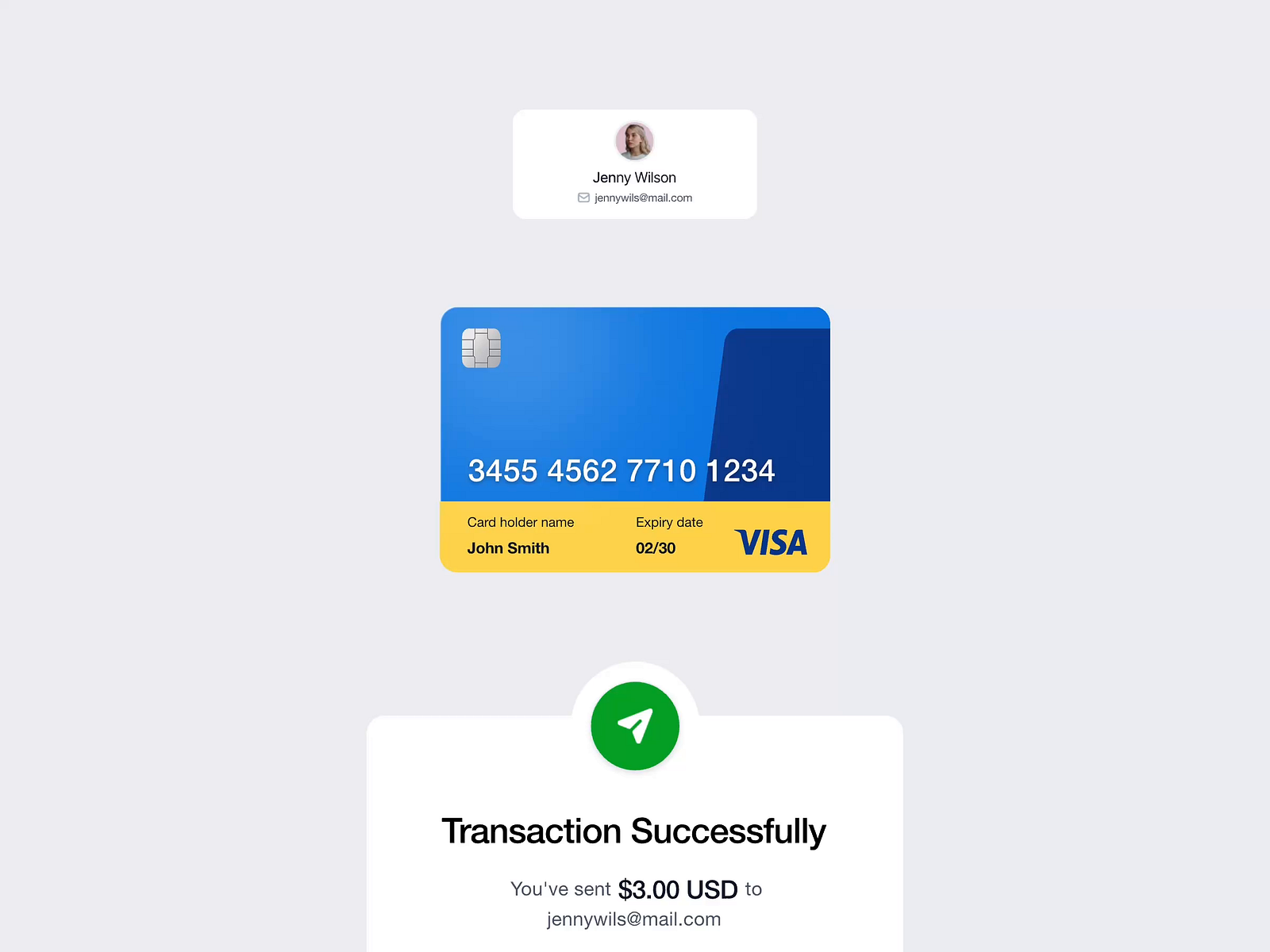 Paypal Redesign - Payment Transaction Component by Dipa Product for ...