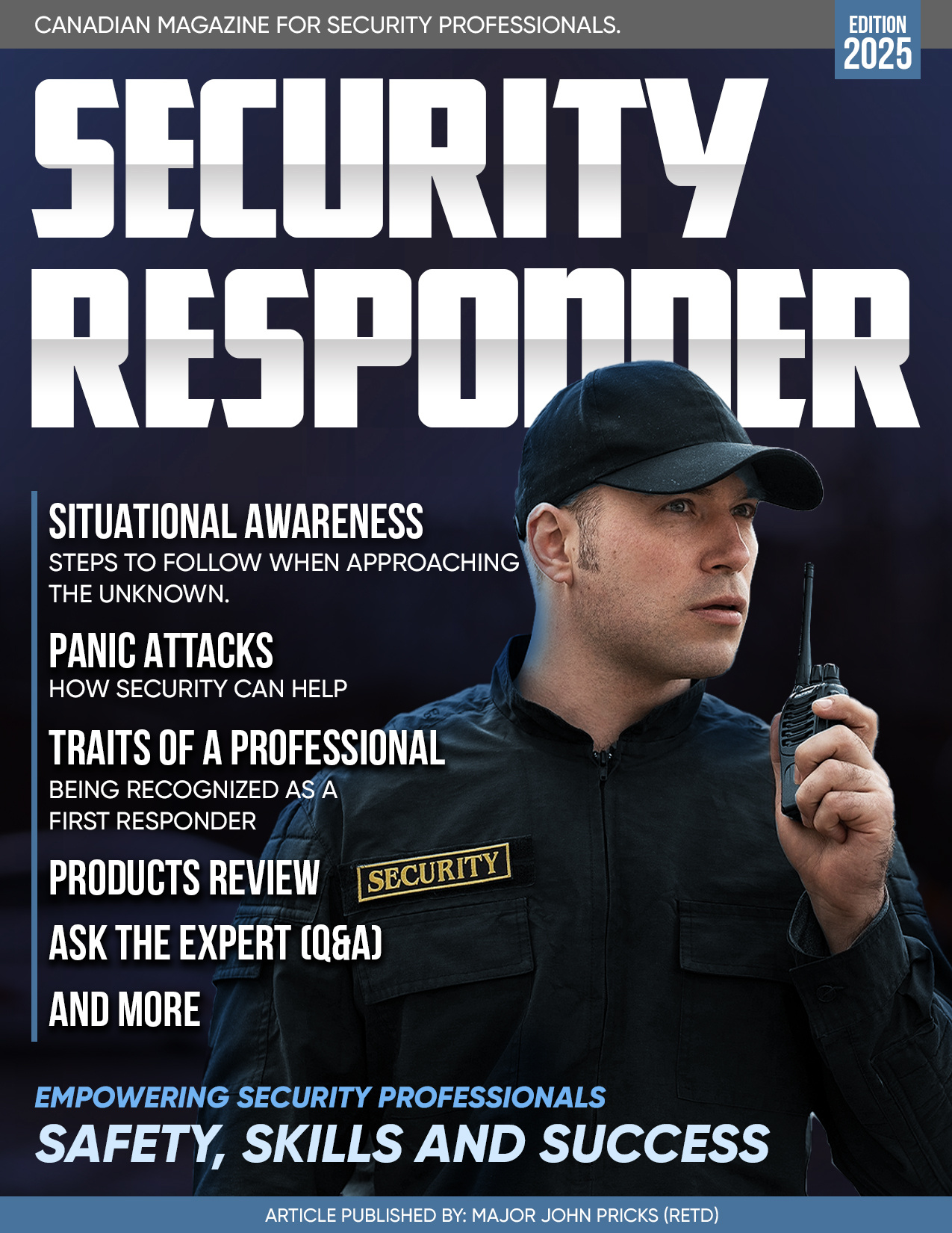 Security Responder Magazine Design by Waseem Memon on Dribbble