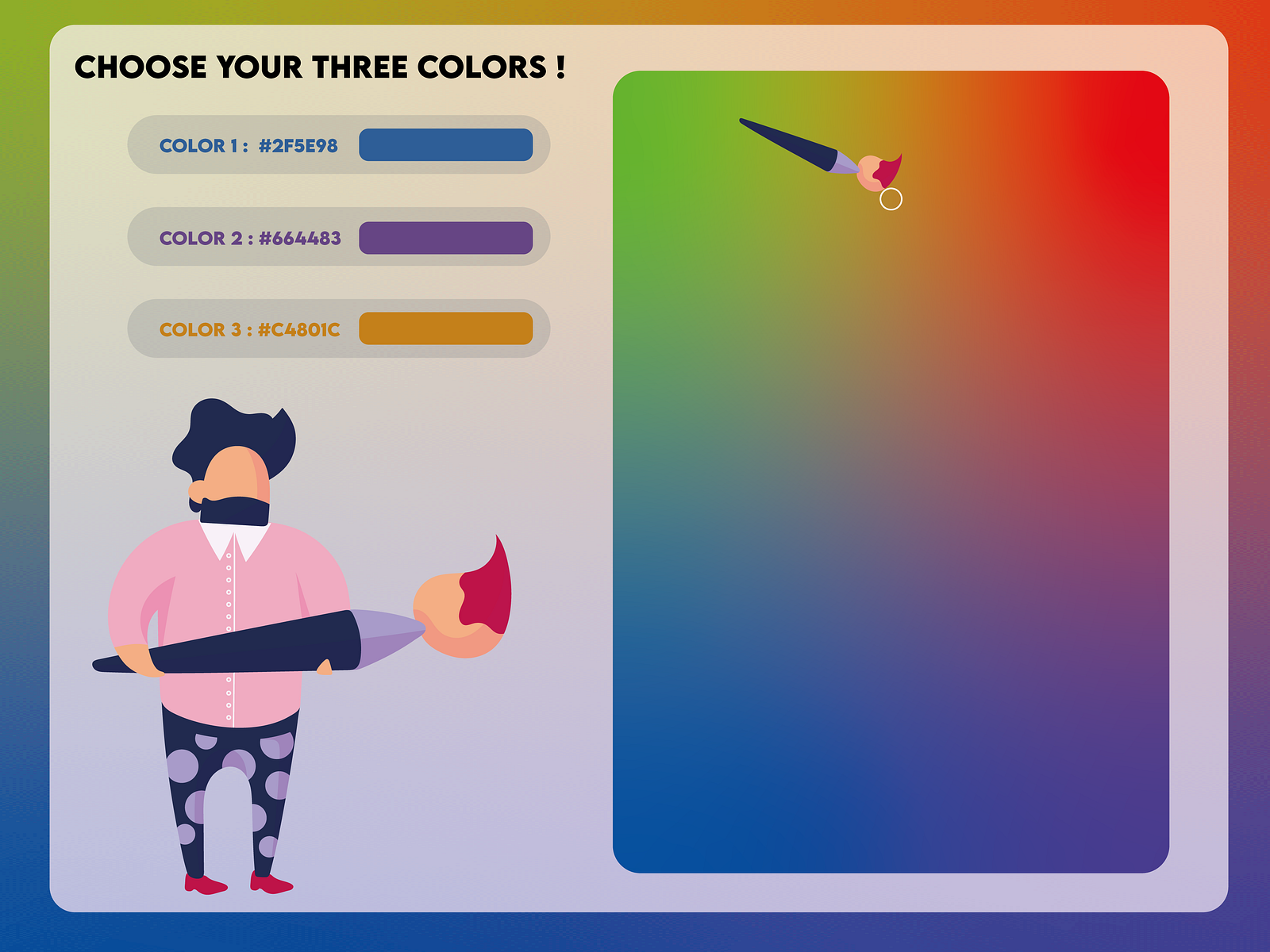 UI COLOR GAME by FLORIAN TOURÉ on Dribbble