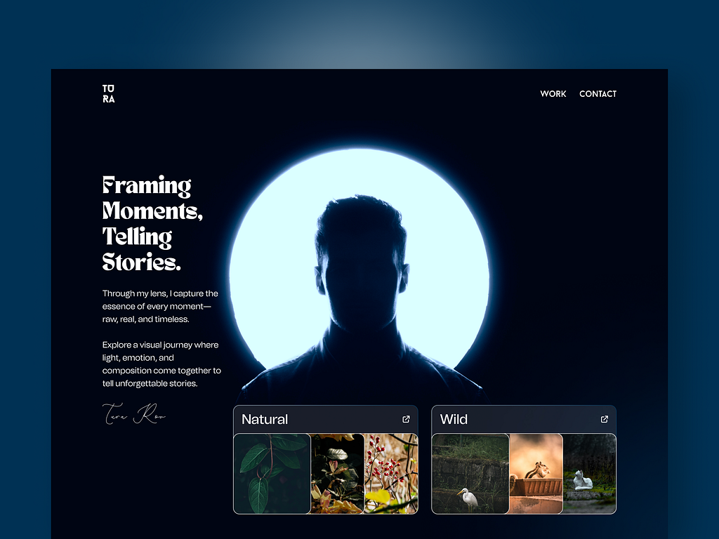 Personal Photography Portfolio Website by Miskat Hossain on Dribbble Personal Photography Portfolio Website by Miskat Hossain on Dribbble