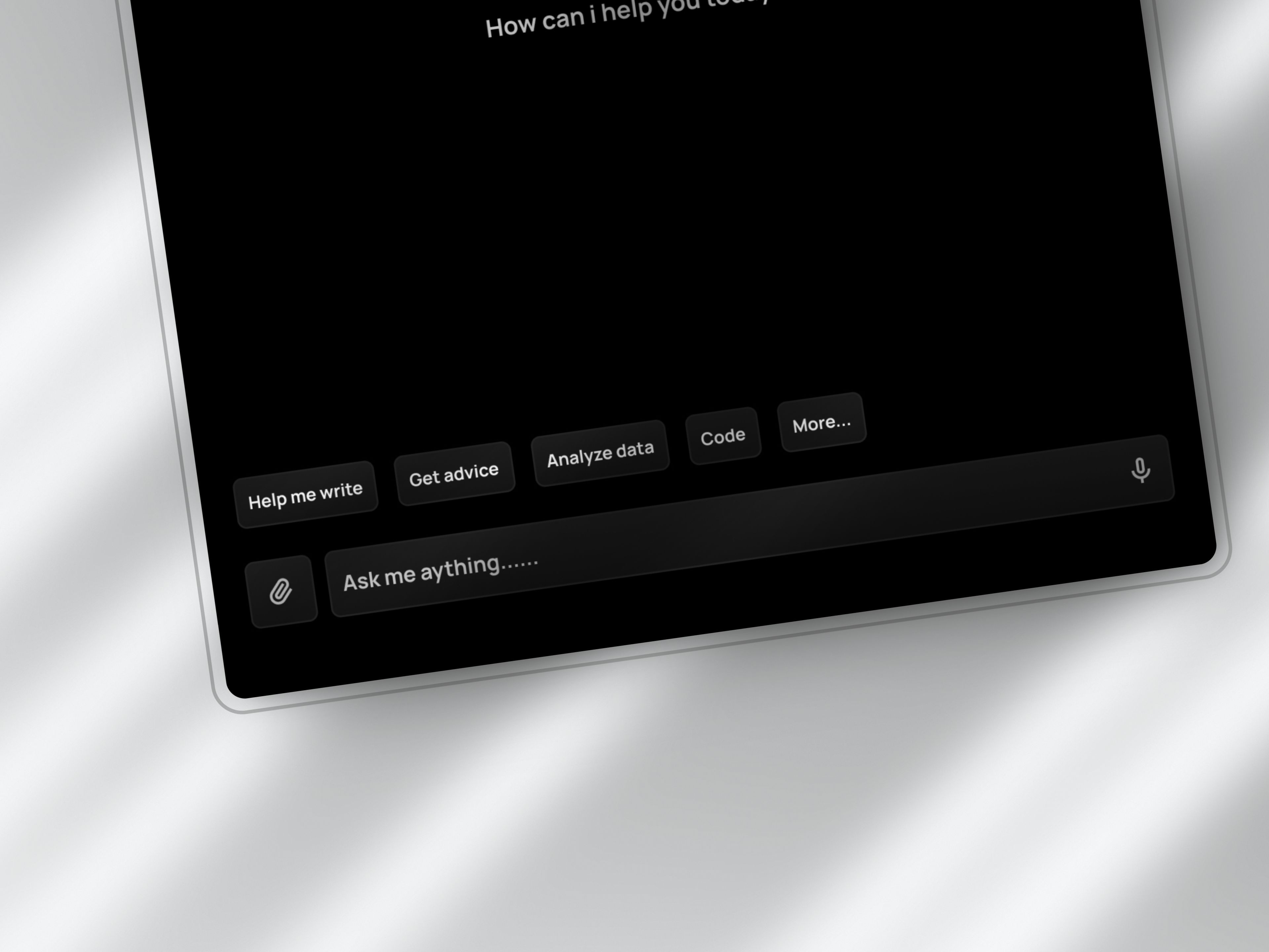 Personal AI Partner – Sleek & Smart UI Design by Bamidale Ajibulu on ...