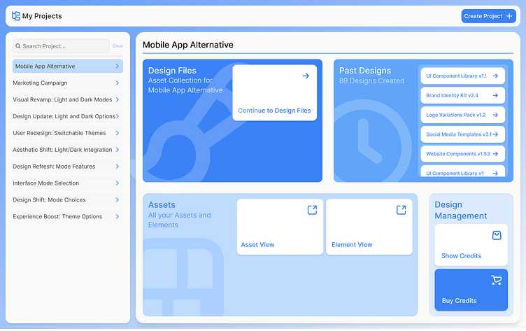 Creative Project Management Dashboard & Color System by Enes Susan on ...