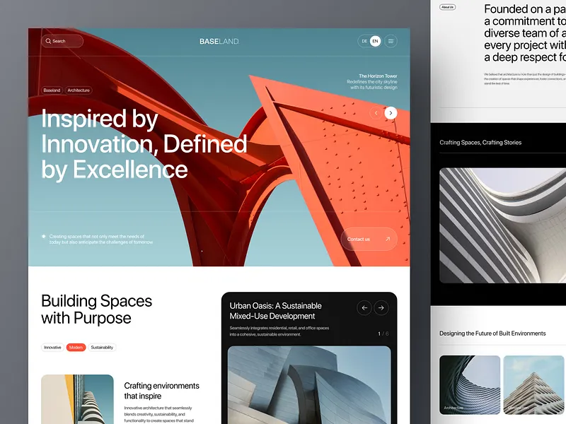 Browse thousands of Architecture Website images for design inspiration ...
