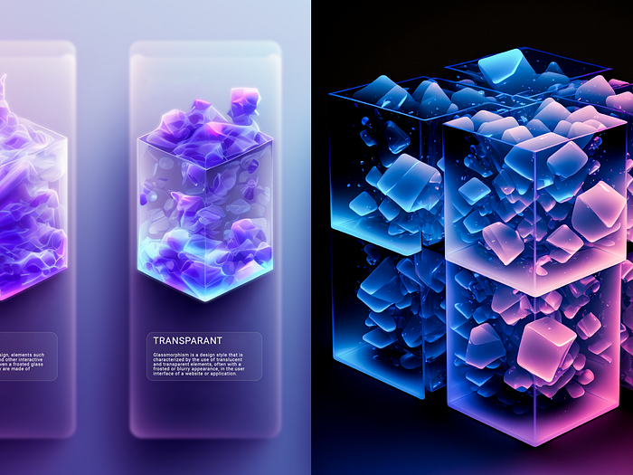 Glassmorphism designs, themes, templates and downloadable graphic ...