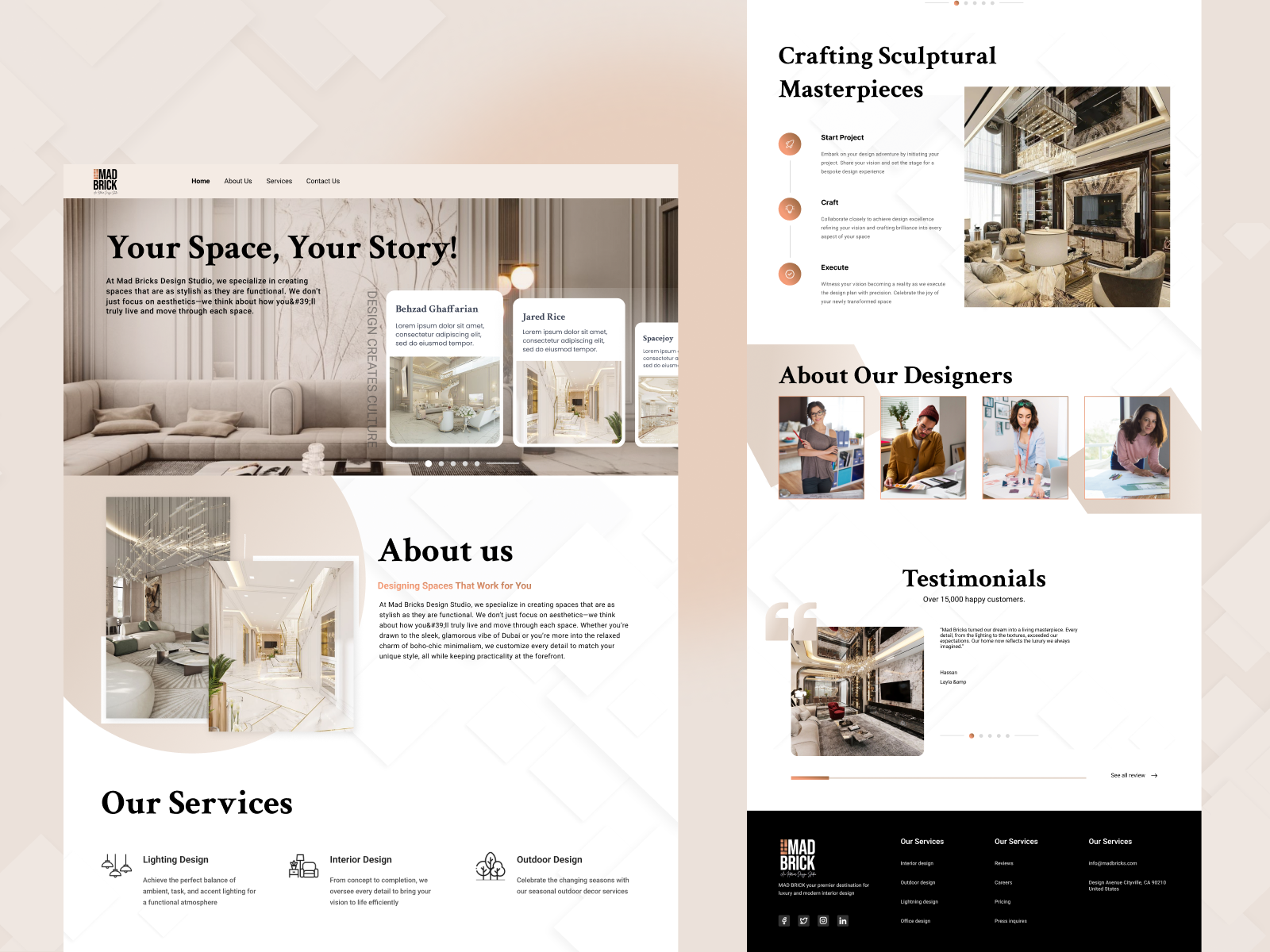 Mad Brick by Ankit on Dribbble