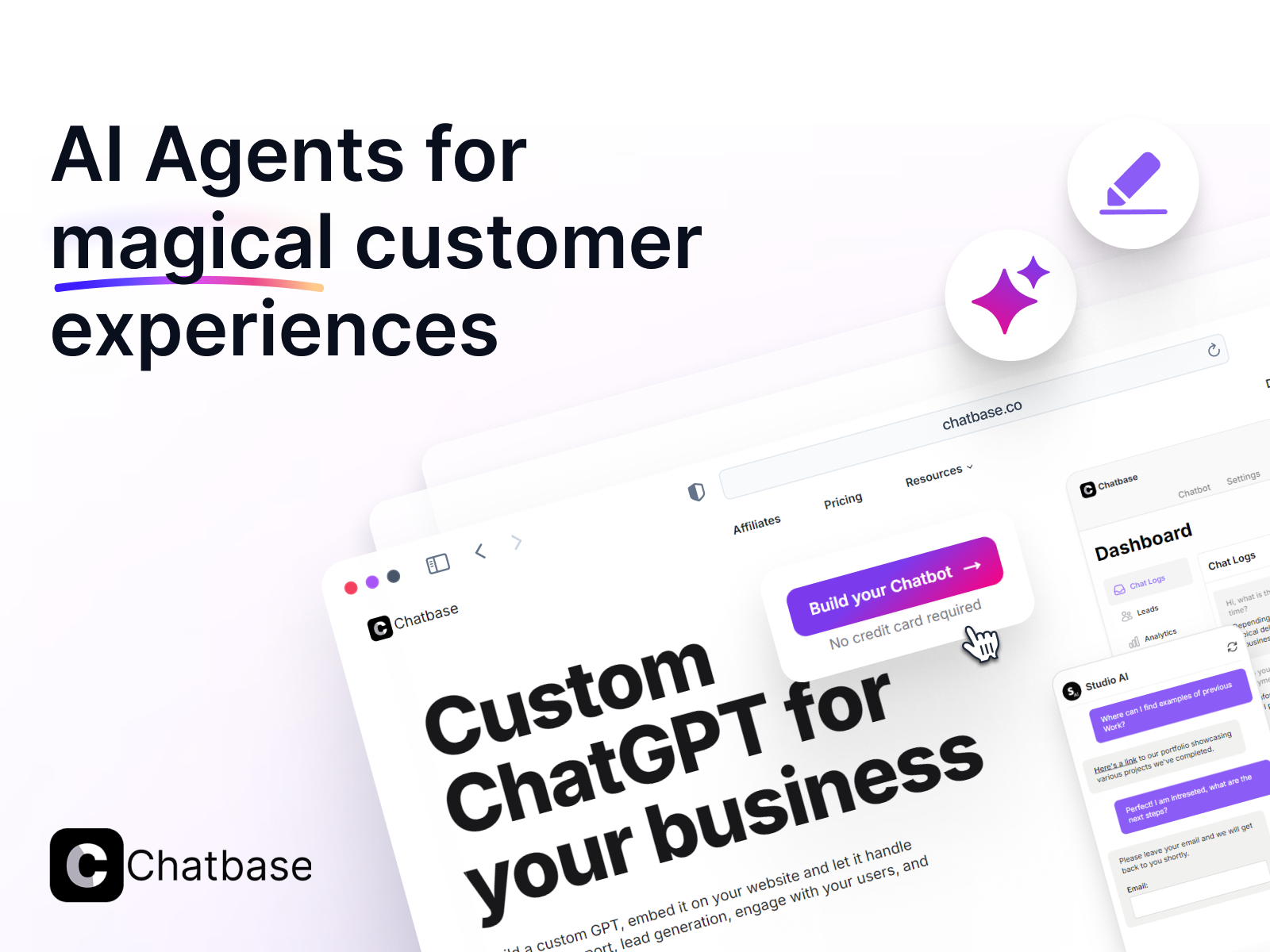 Ad Creatives Design for ChatBase by Aimers Agency on Dribbble
