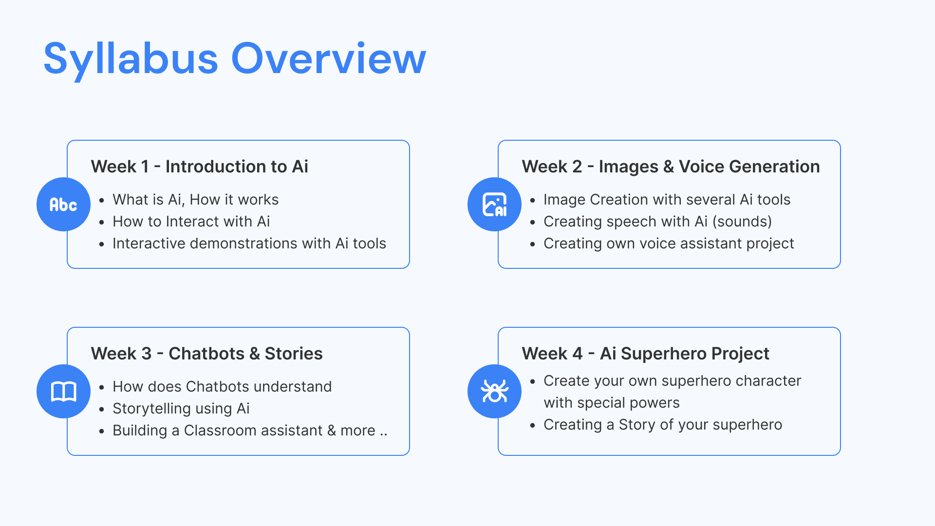 Ai for Kids Course Presentation Design by Isa Atar on Dribbble
