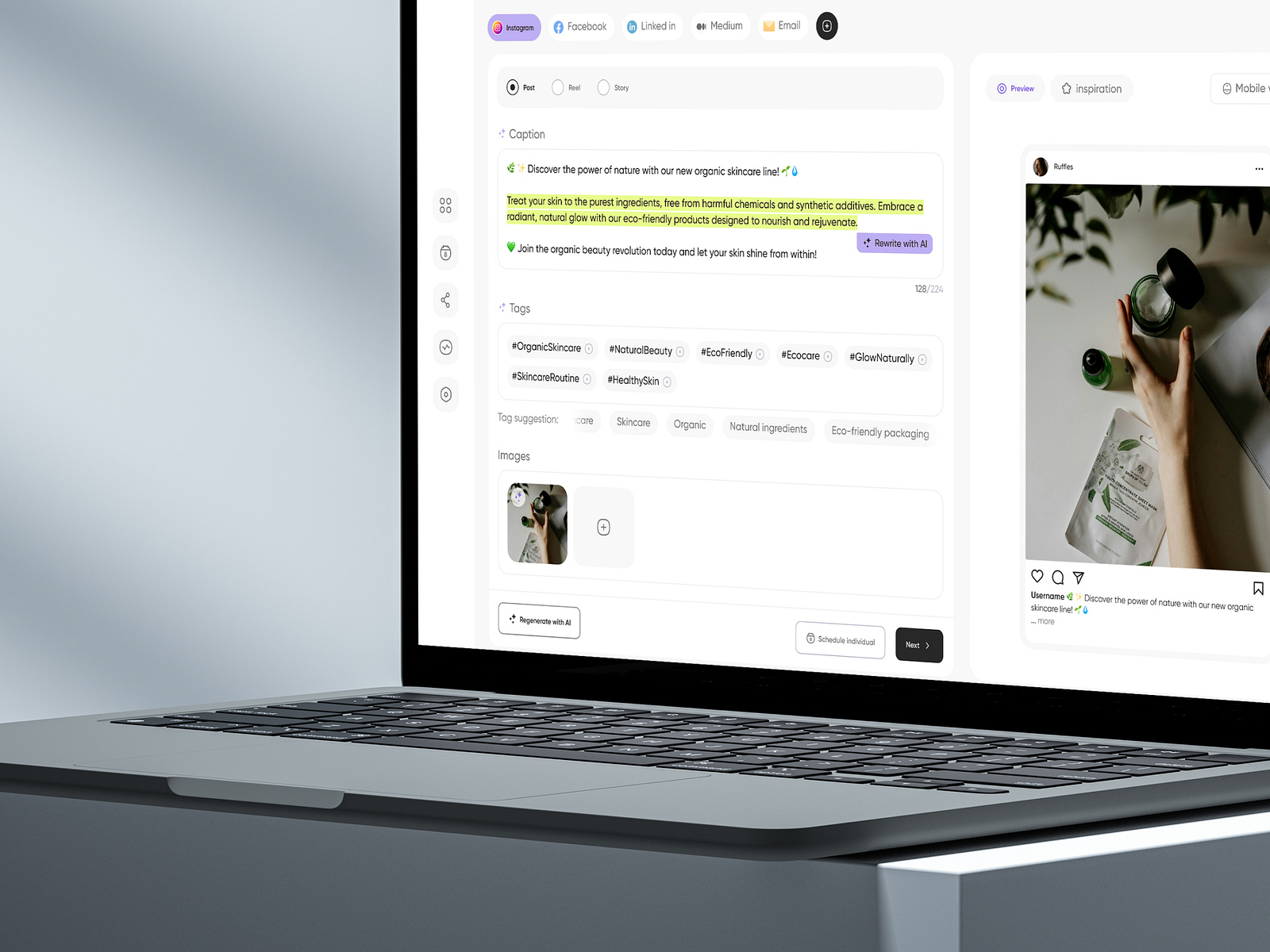 Quelt – Content Creation Page by Vivasoft Design on Dribbble