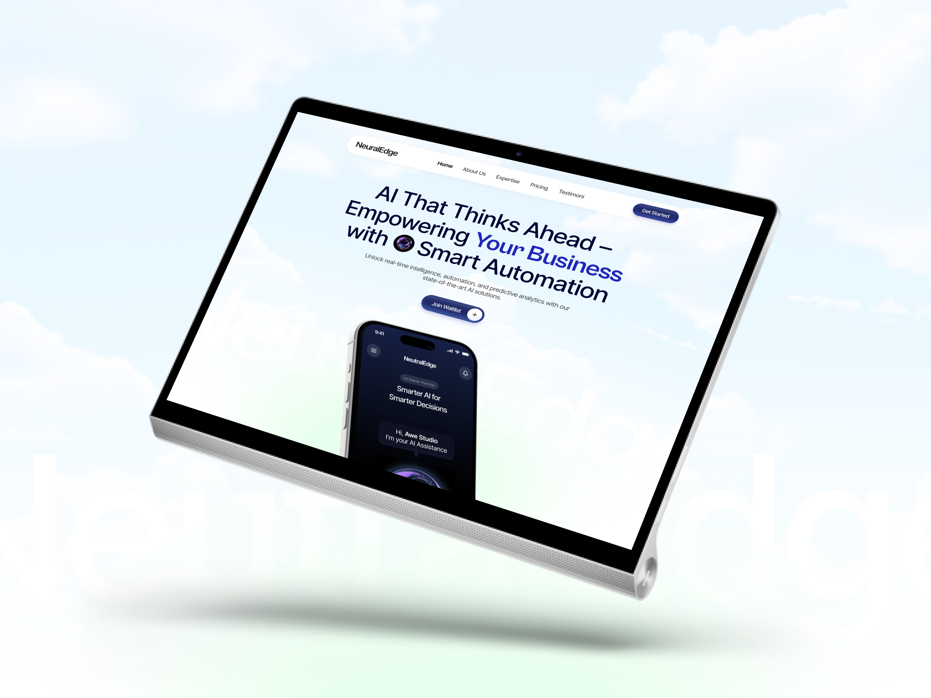 AI Business Tool Website by Fahema Yesmin on Dribbble