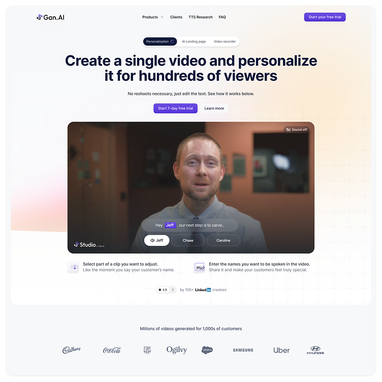 Gan.ai by DesignMe Projects for DesignMe on Dribbble