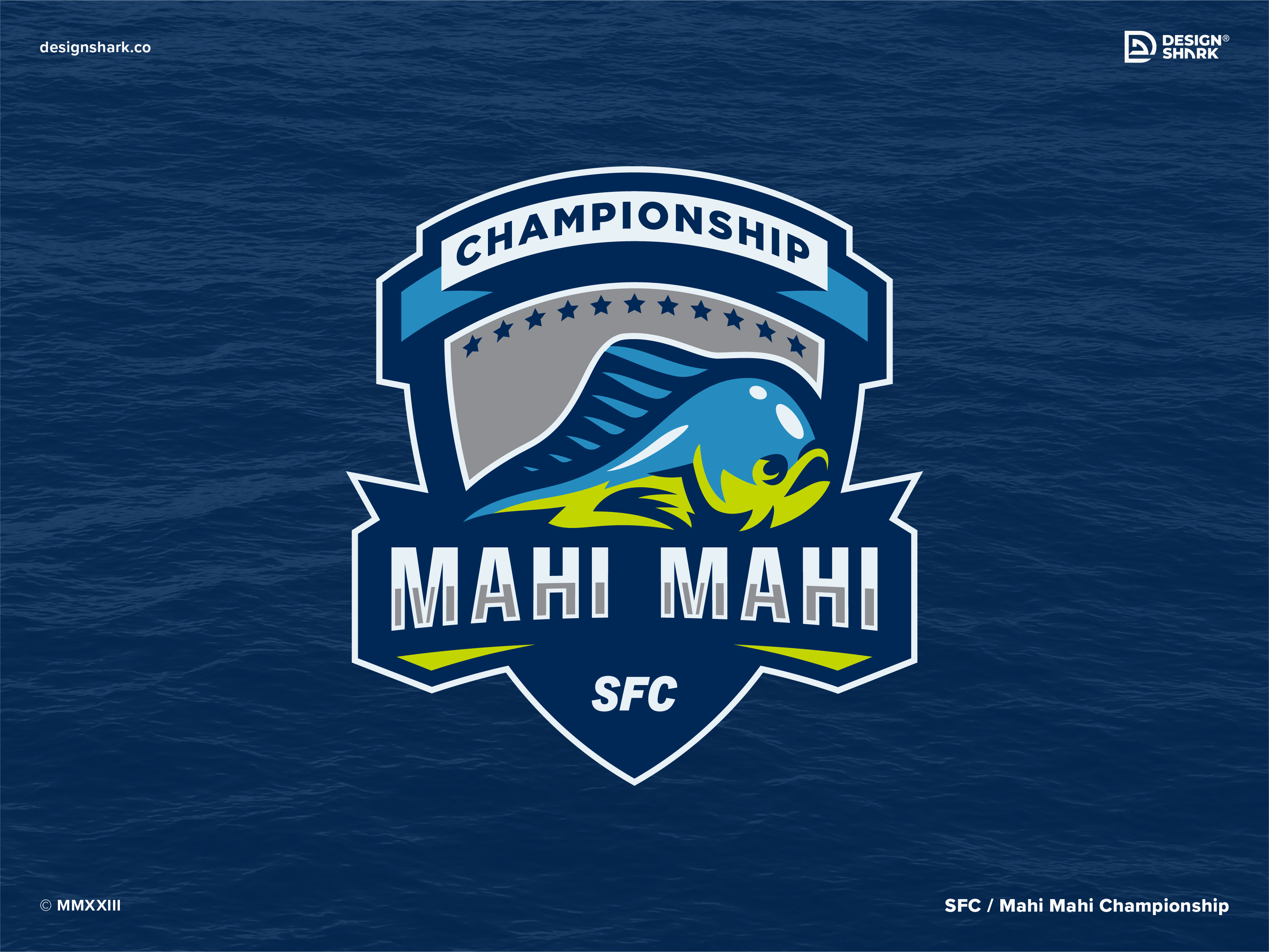 SFC – Fish Championship Logo System by Dan | Design Shark® on Dribbble