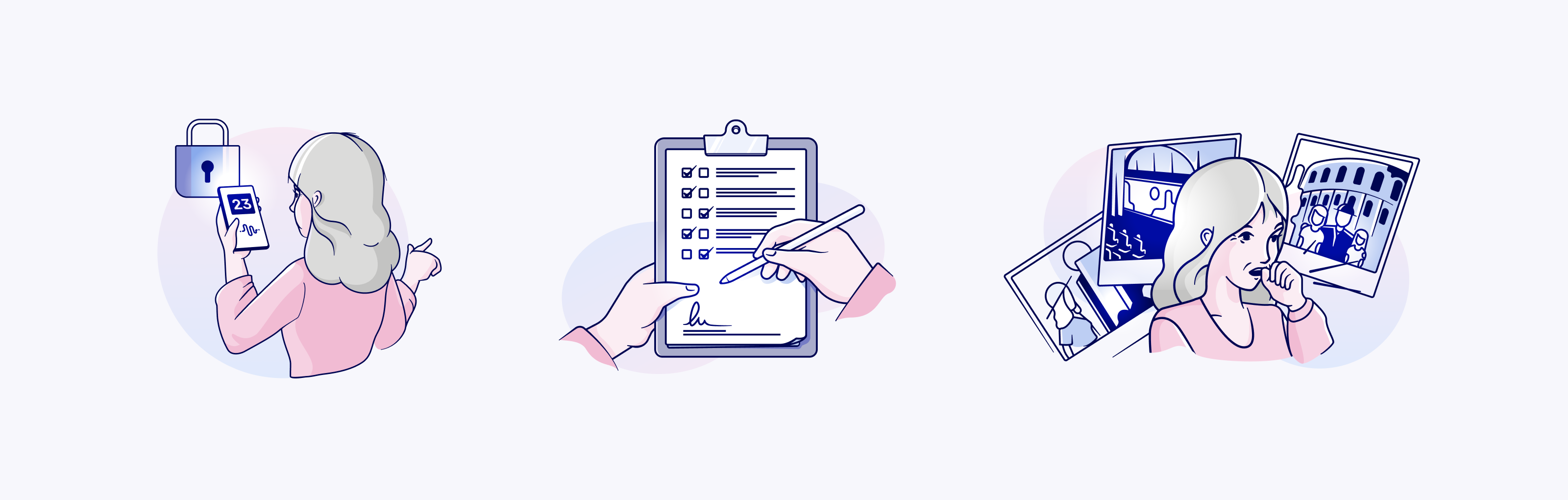 Merck Illustrations by David Kovalev for Unfold on Dribbble