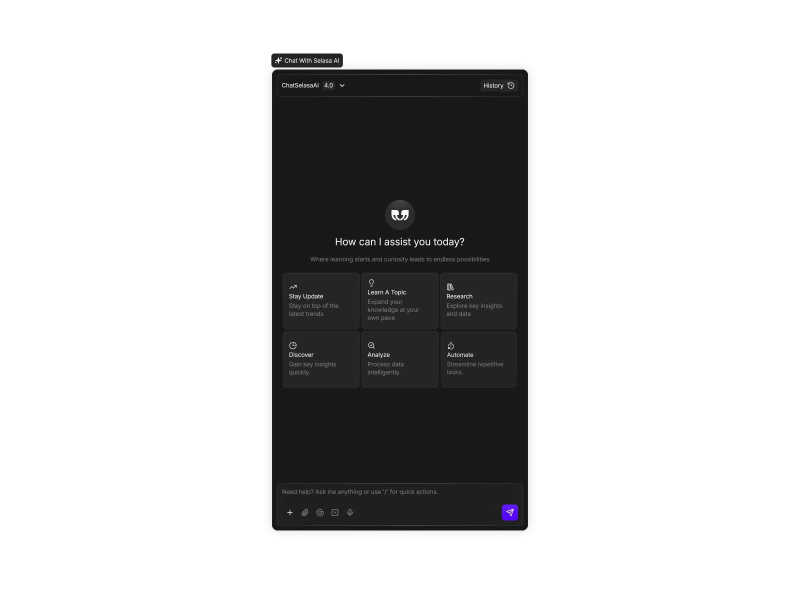 Sensei Studio Code - AI Chat Box by Scobedo for Selasa Agency on Dribbble