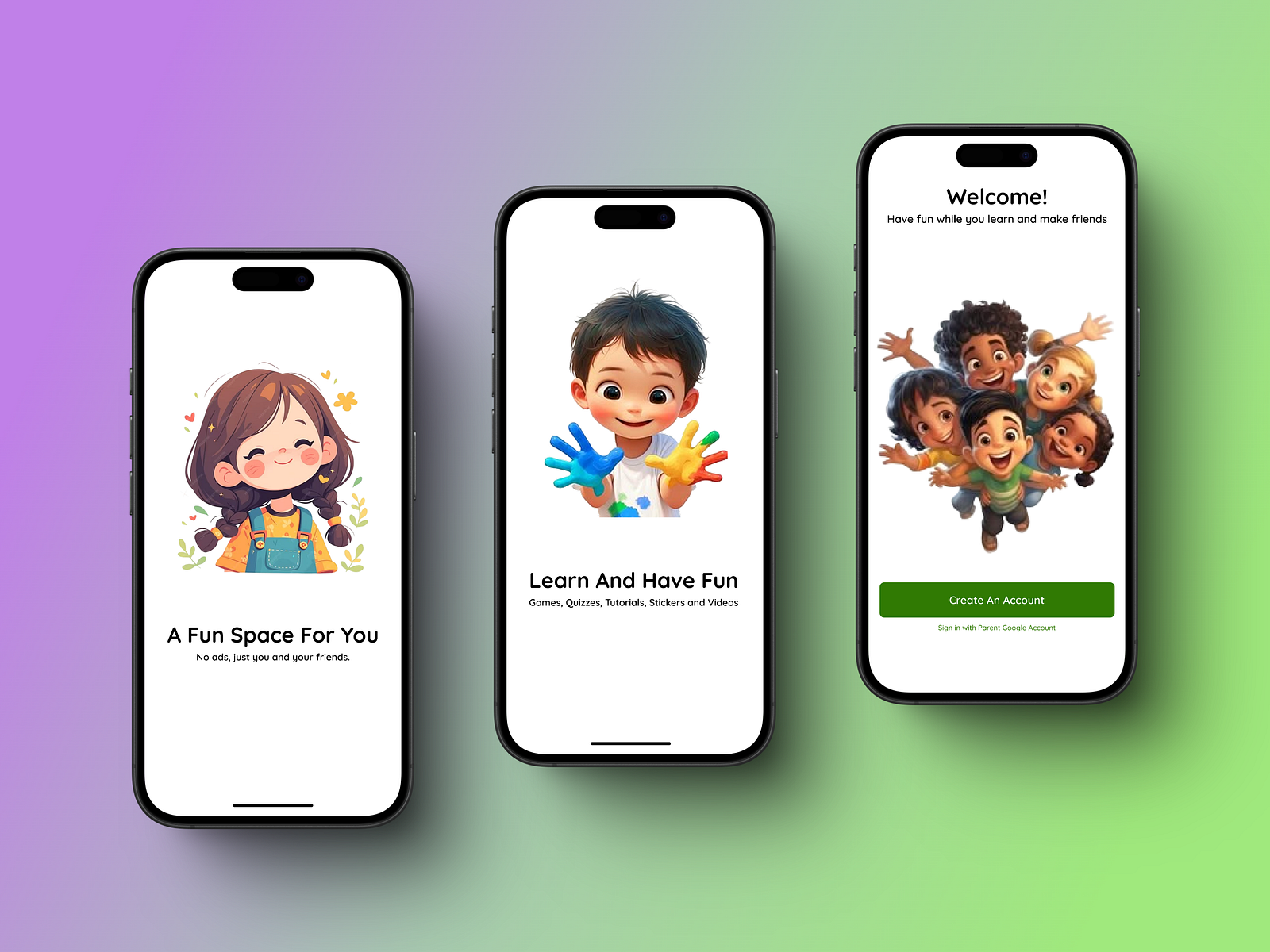 kid Social media App UI by Oluwafisayo Adetoun on Dribbble