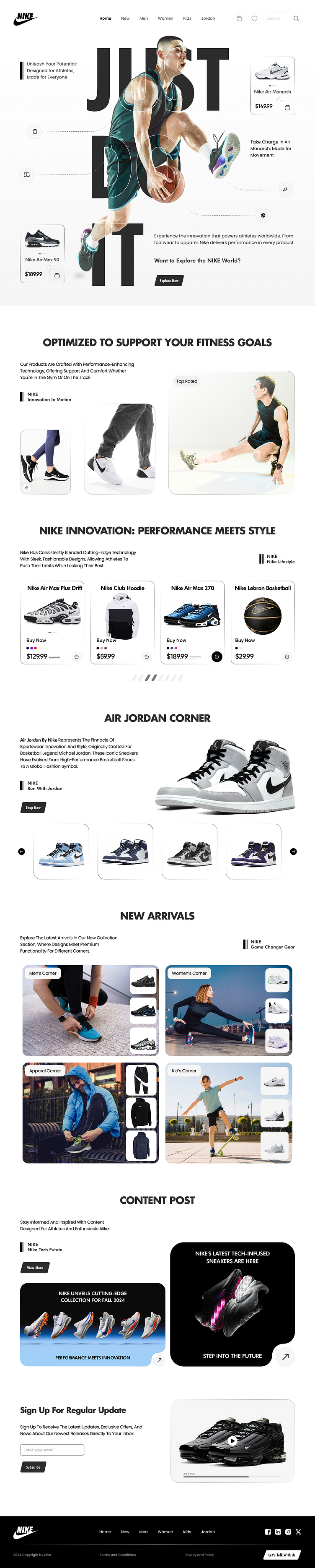 Ecommerce website design by Rifat Jahangir Ony on Dribbble