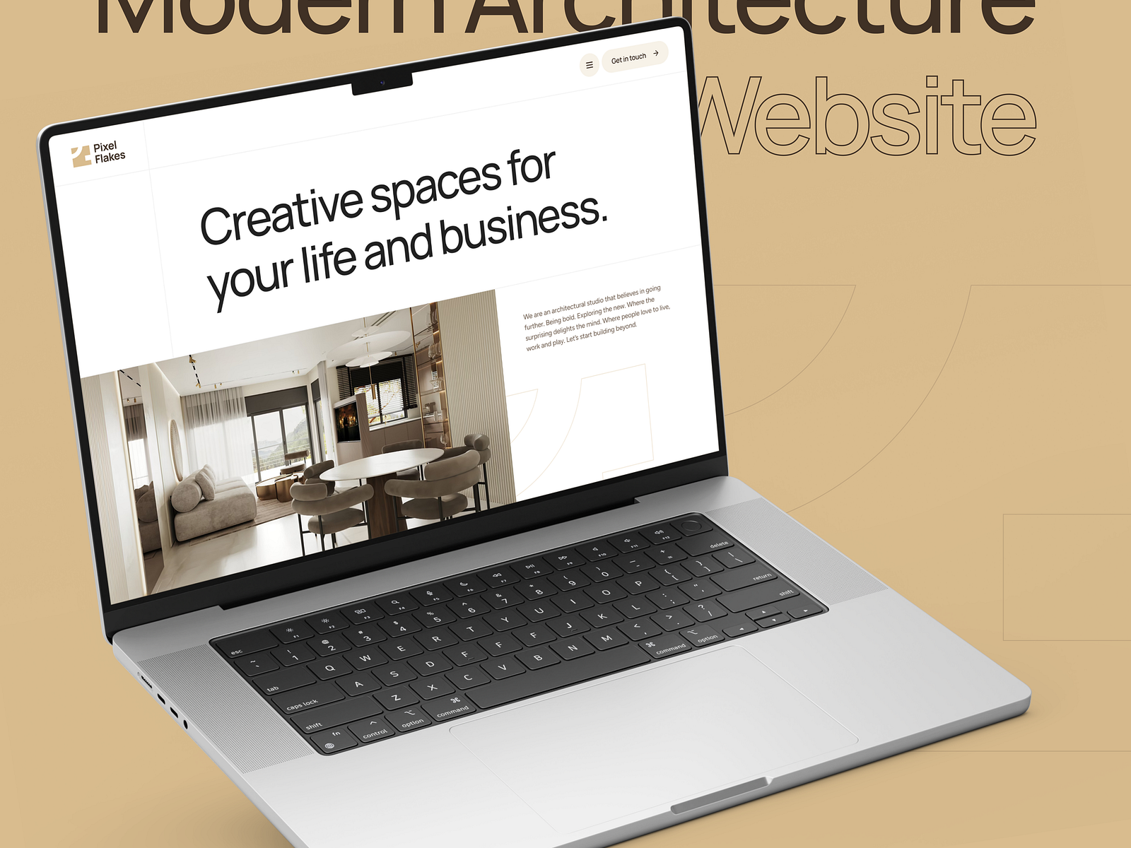 Pixel Flakes Architecture Website UI/UX Design by Waa Techdigital on ...