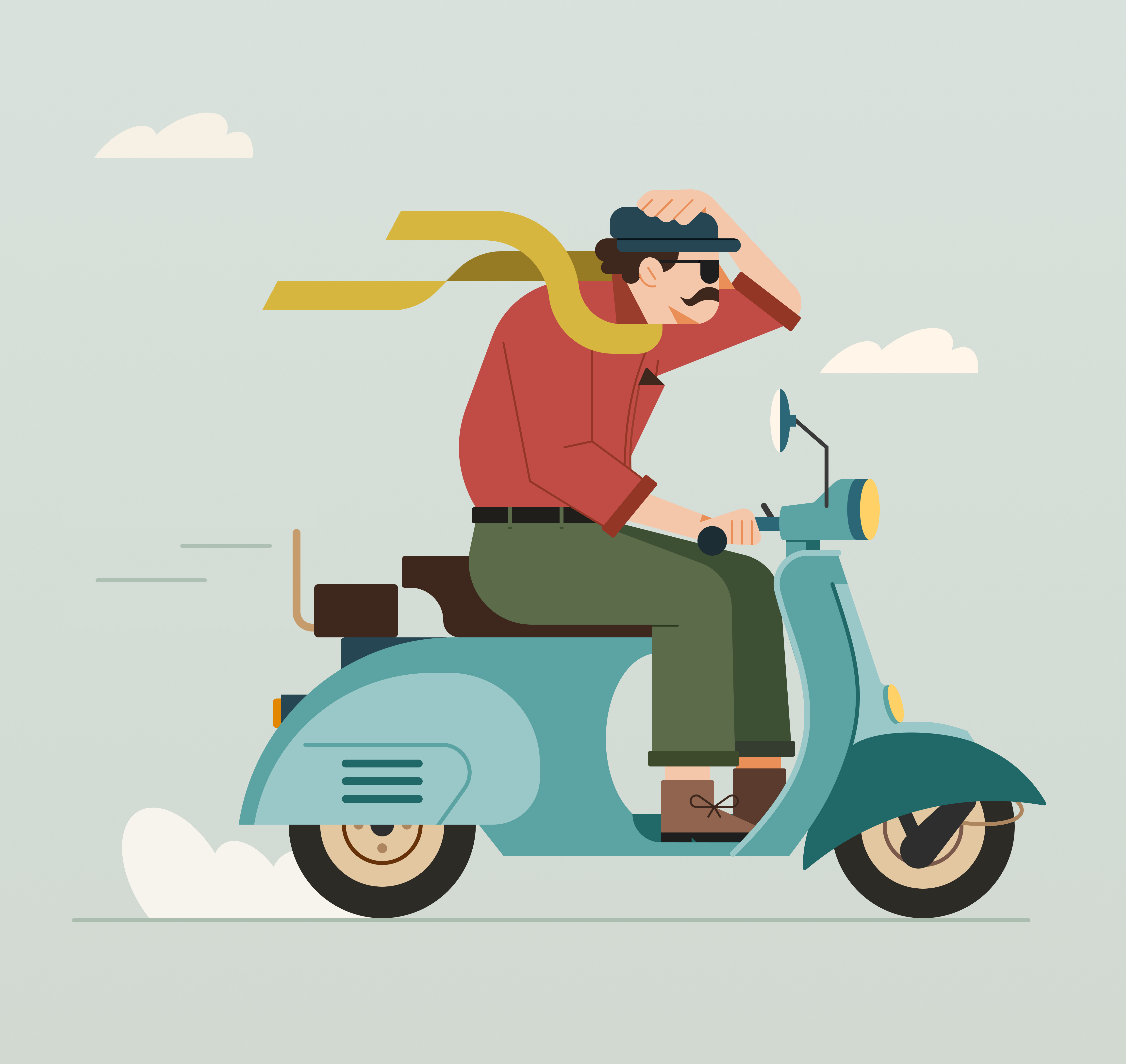 Man Riding designs, themes, templates and downloadable graphic elements ...