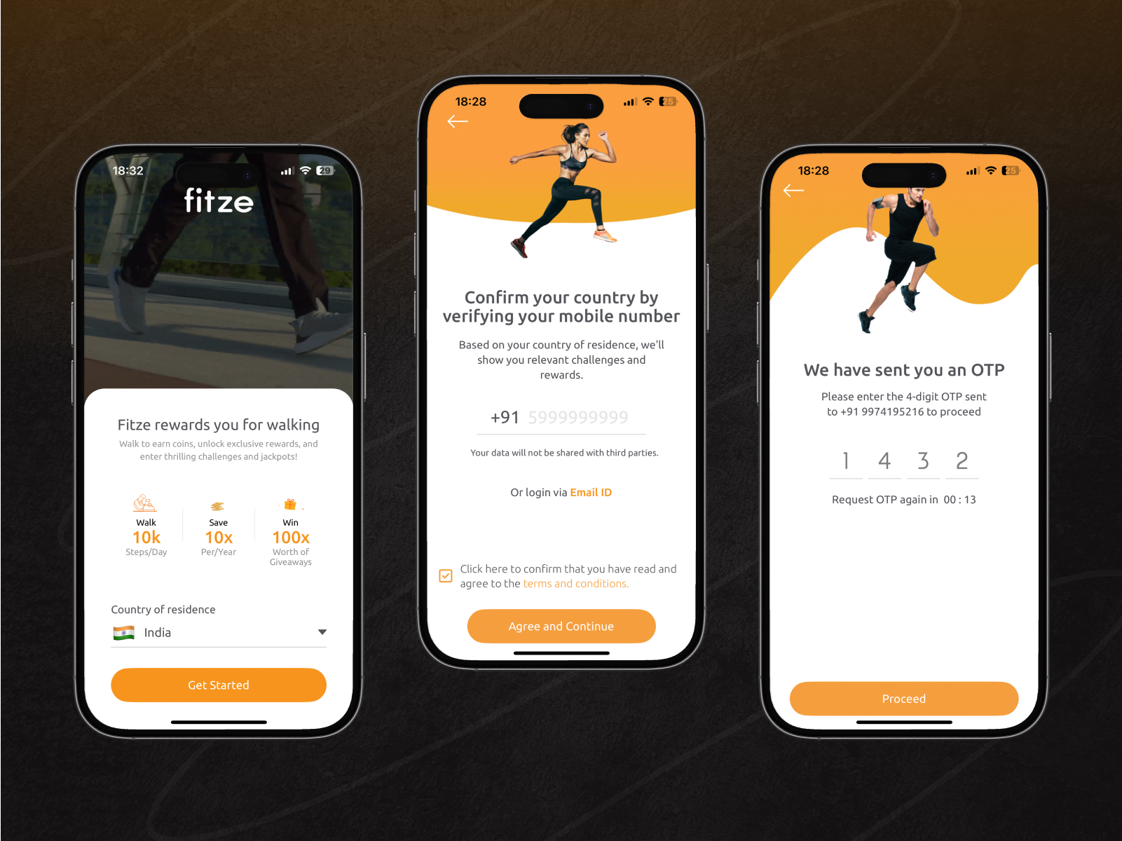 Fitze - Mobile App Case Study by Enstacked™ on Dribbble