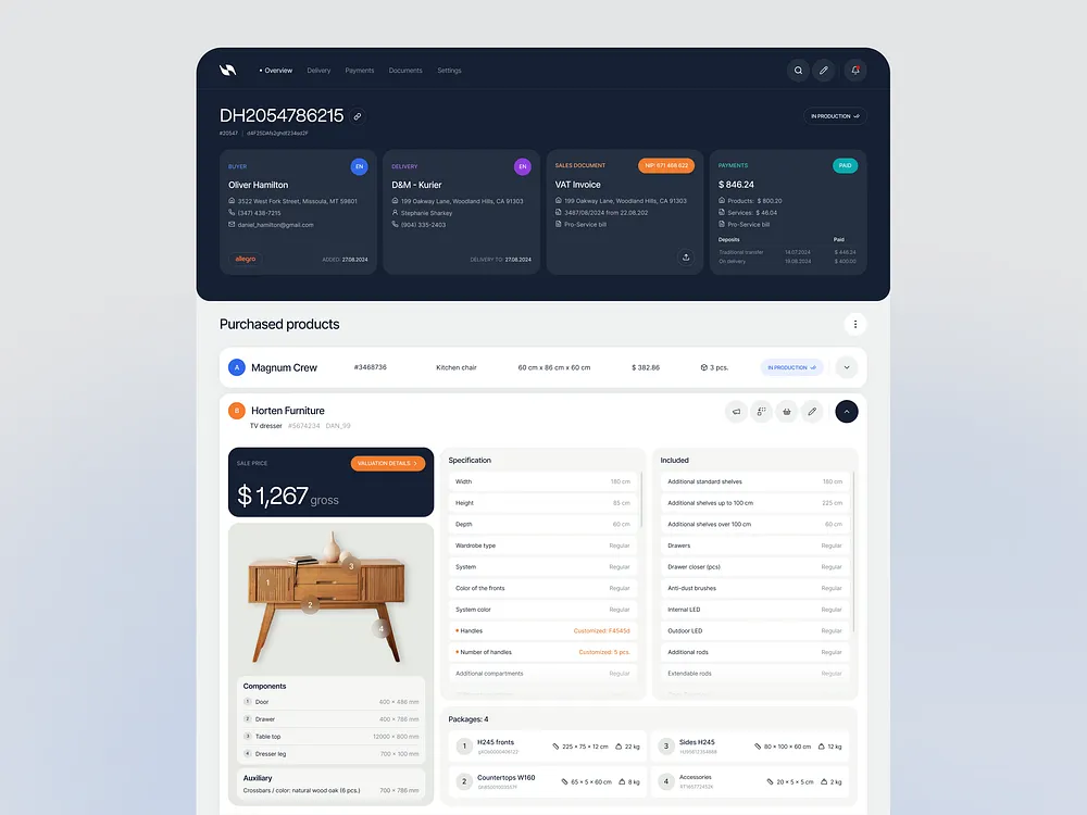 Browse thousands of Inventory Management System UI images for design ...