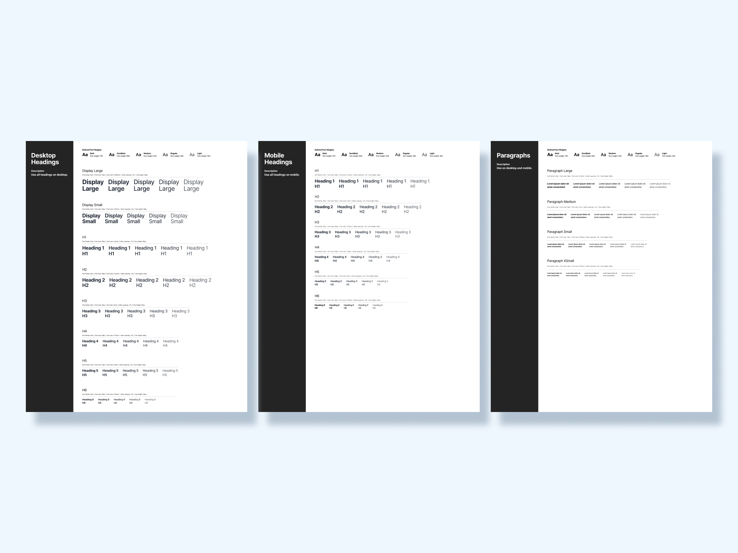 Type Scale System by Kevin Beaudry on Dribbble