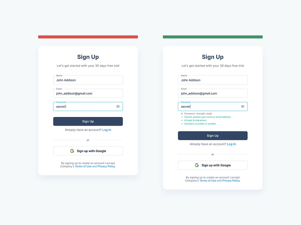 Browse thousands of Sign Up Form images for design inspiration | Dribbble