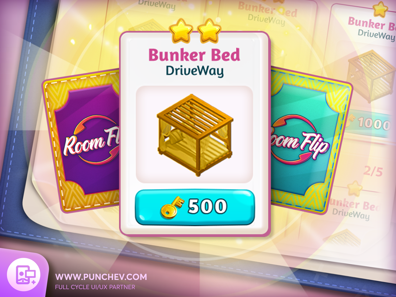Room Flip - Game UI Design by PUNCHev Group on Dribbble