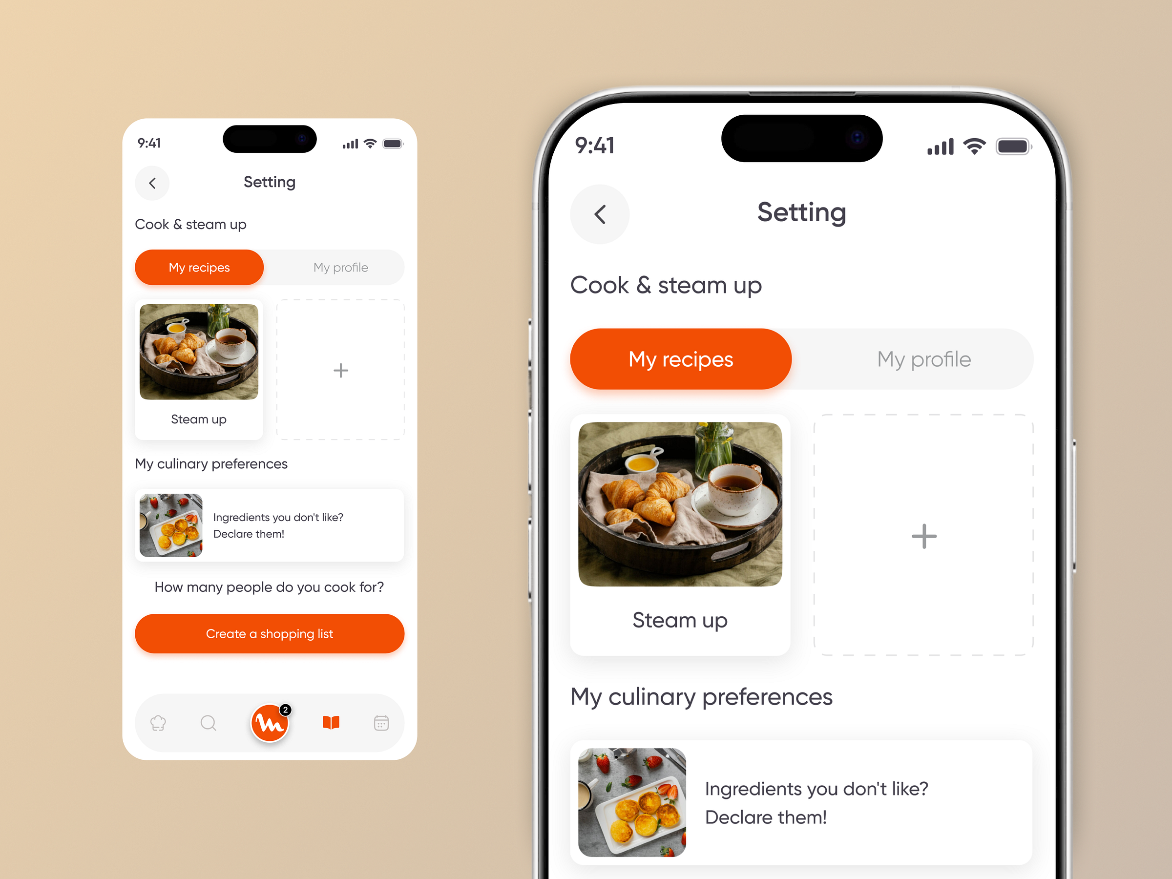 Food Recipe Mobile App | UI/UX Design by Habibur Rahman on Dribbble