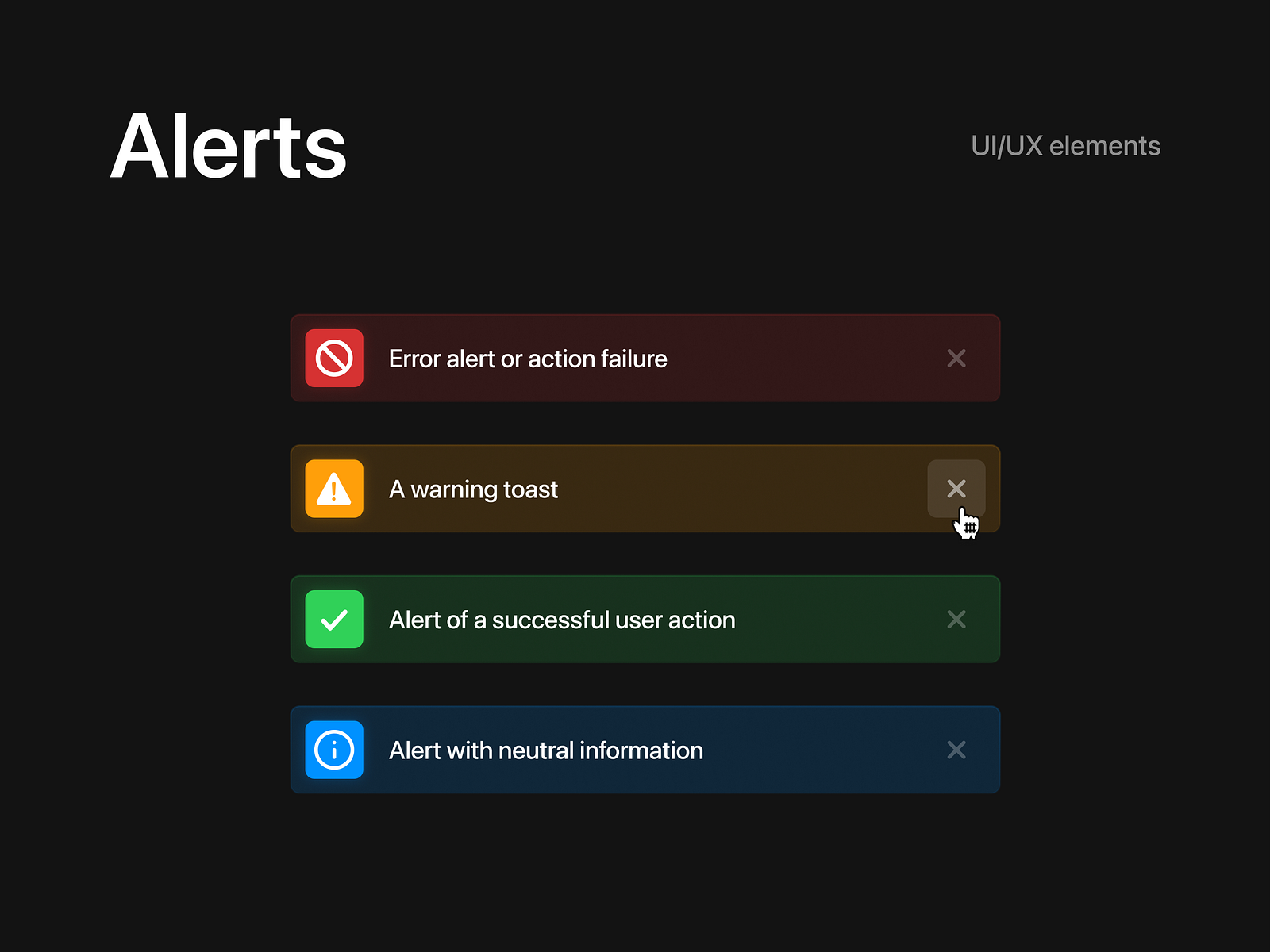 Notification Alert – UI/UX by Aleks Daiwer on Dribbble Notification Alert – UI/UX by Aleks Daiwer on Dribbble