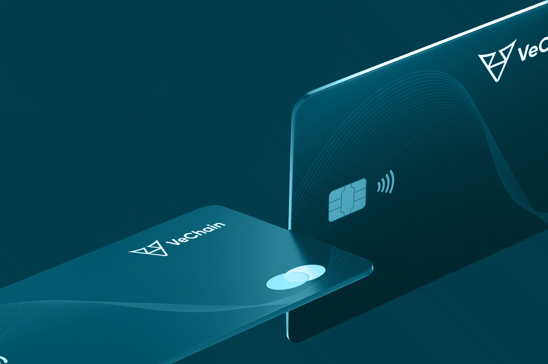 VeChain - Secure & Smart Blockchain Logo Design by Nazmul Hossan ...