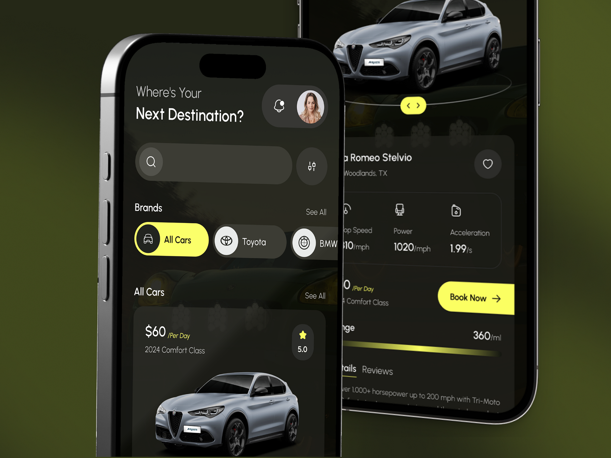 Car Rental Mobile App by Md Arafat Rahman on Dribbble
