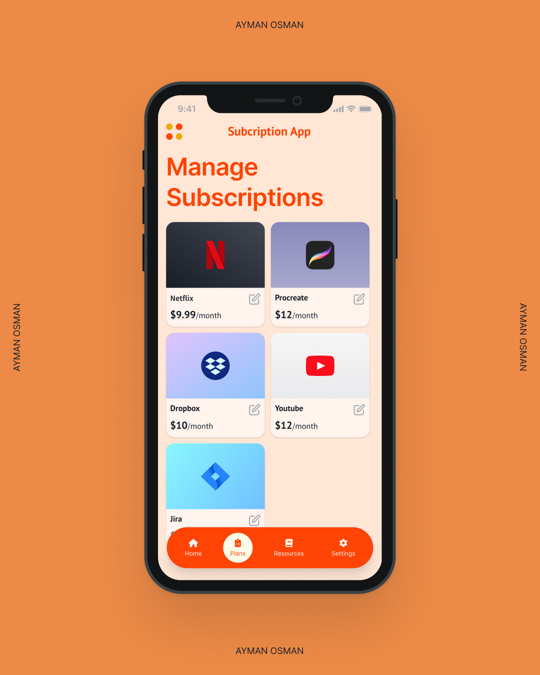 Daily UI Challenge by Ayman Osman on Dribbble