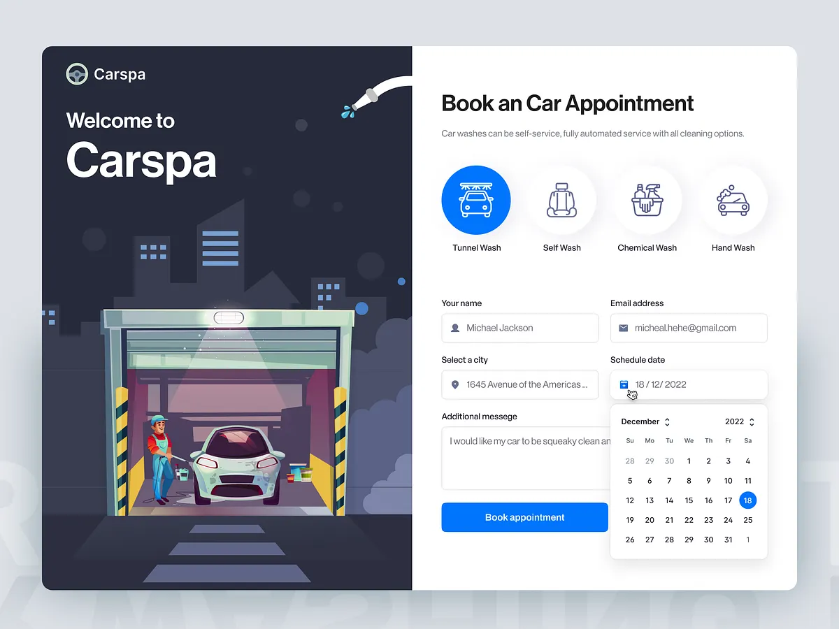 Appointment Booking designs, themes, templates and downloadable graphic ...