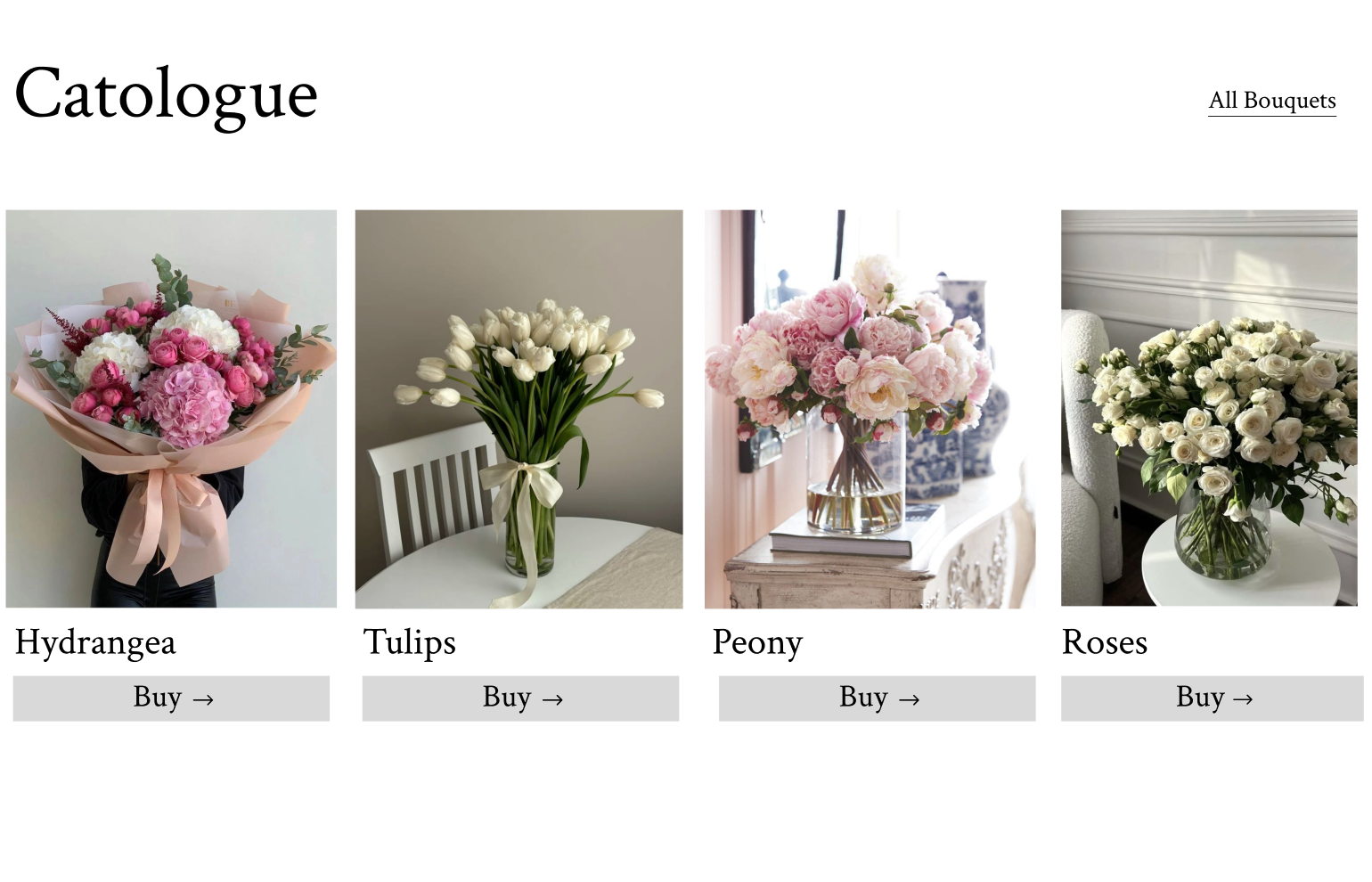 Website for a Flower Shop | UI/UX Design 2025 by Farangiz on Dribbble