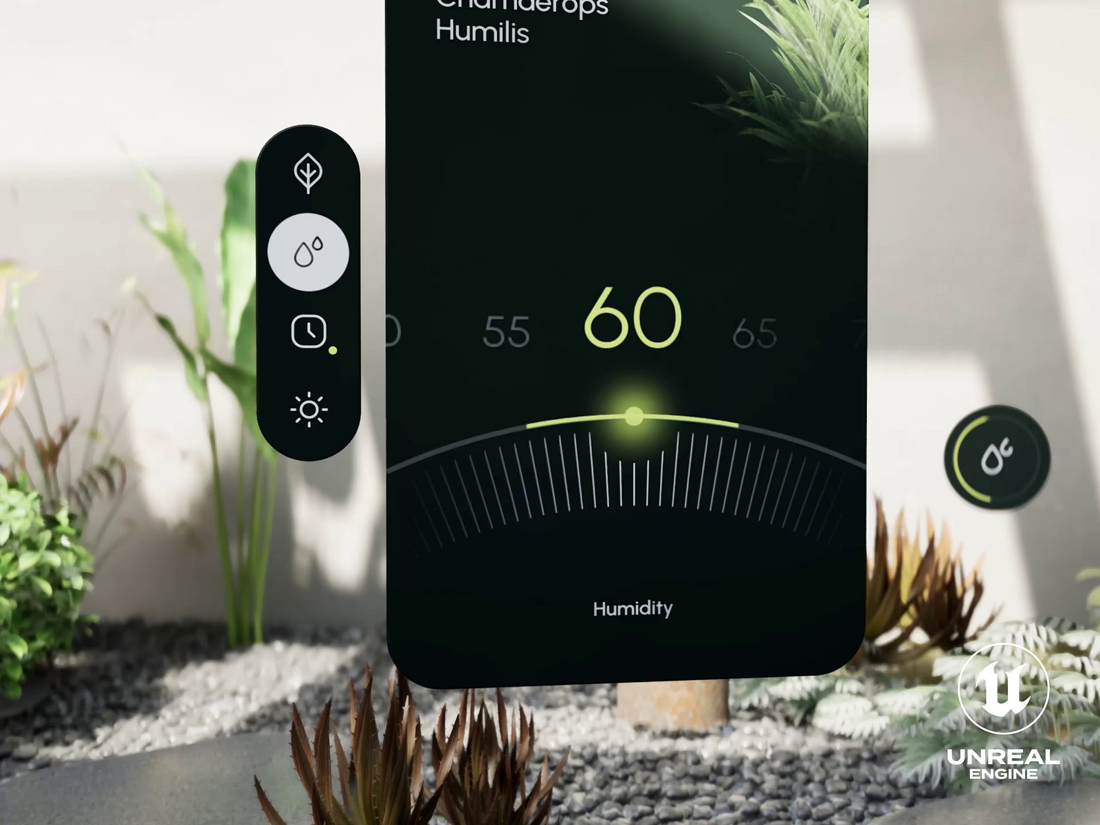 Spatial UI realtime Unreal 3D/CGI Animation Vision Pro concept by ...