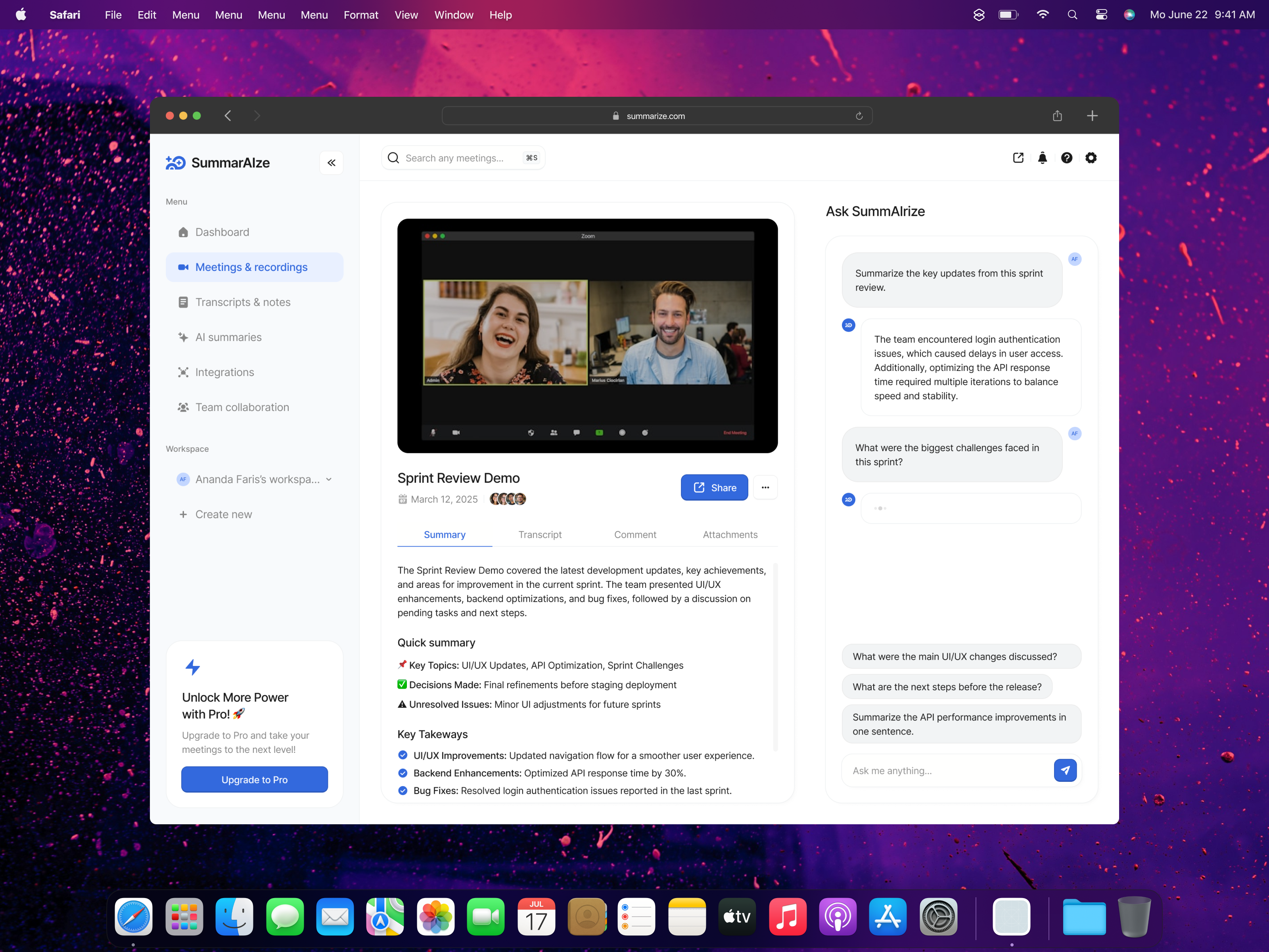 AI-Powered Meeting Transcription - Recording Details by Pickolab Studio ...