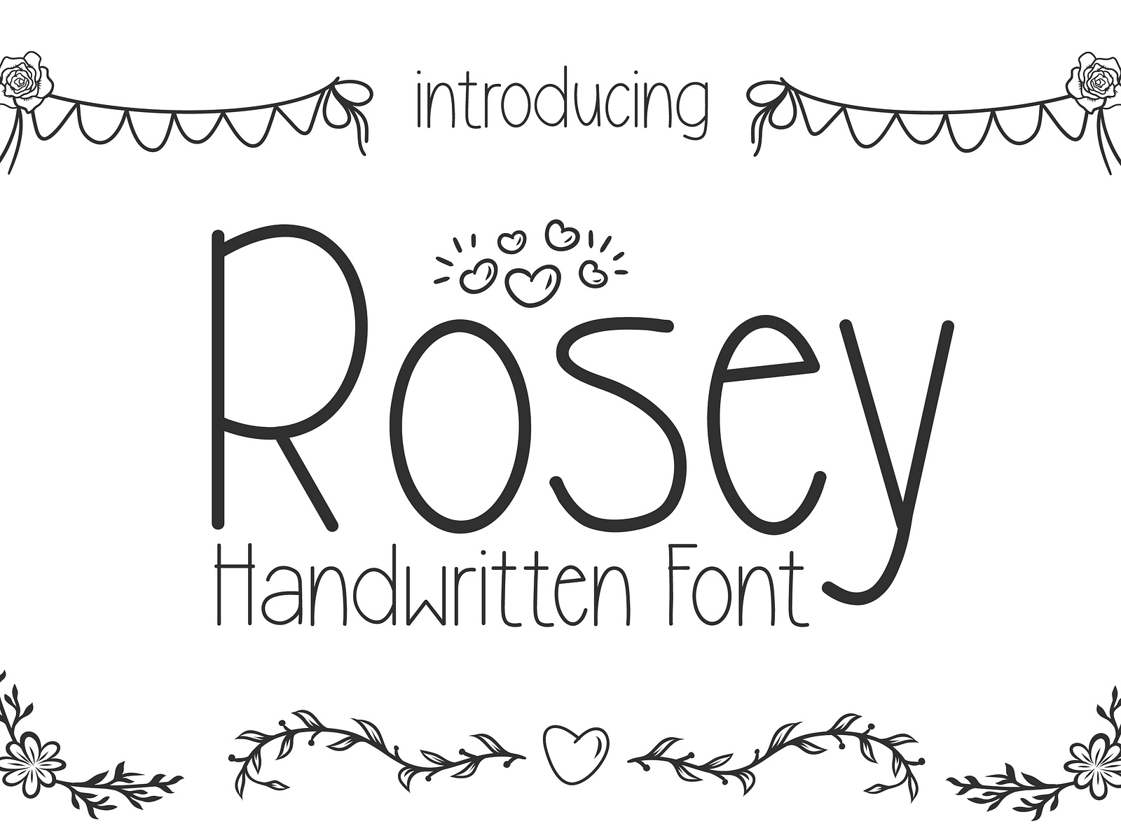 Rosey | Handwritten Font by Moribuz Studio on Dribbble