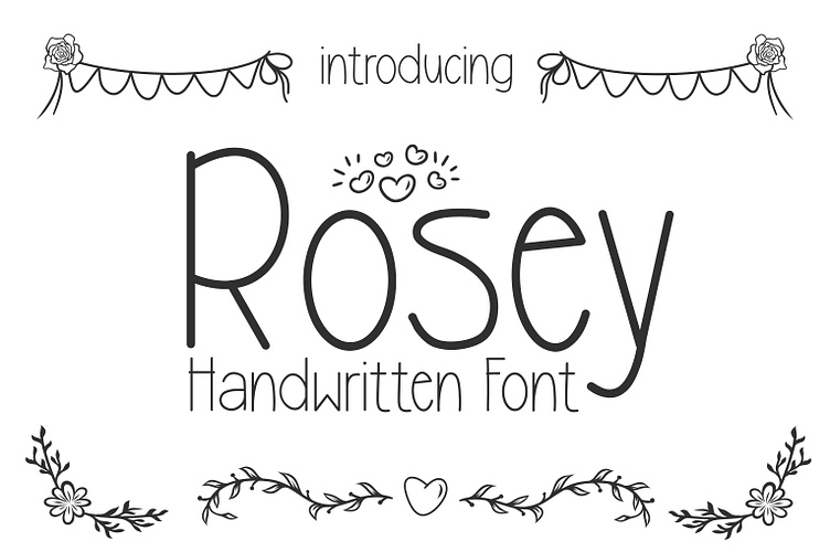 Rosey | Handwritten Font by Moribuz Studio on Dribbble