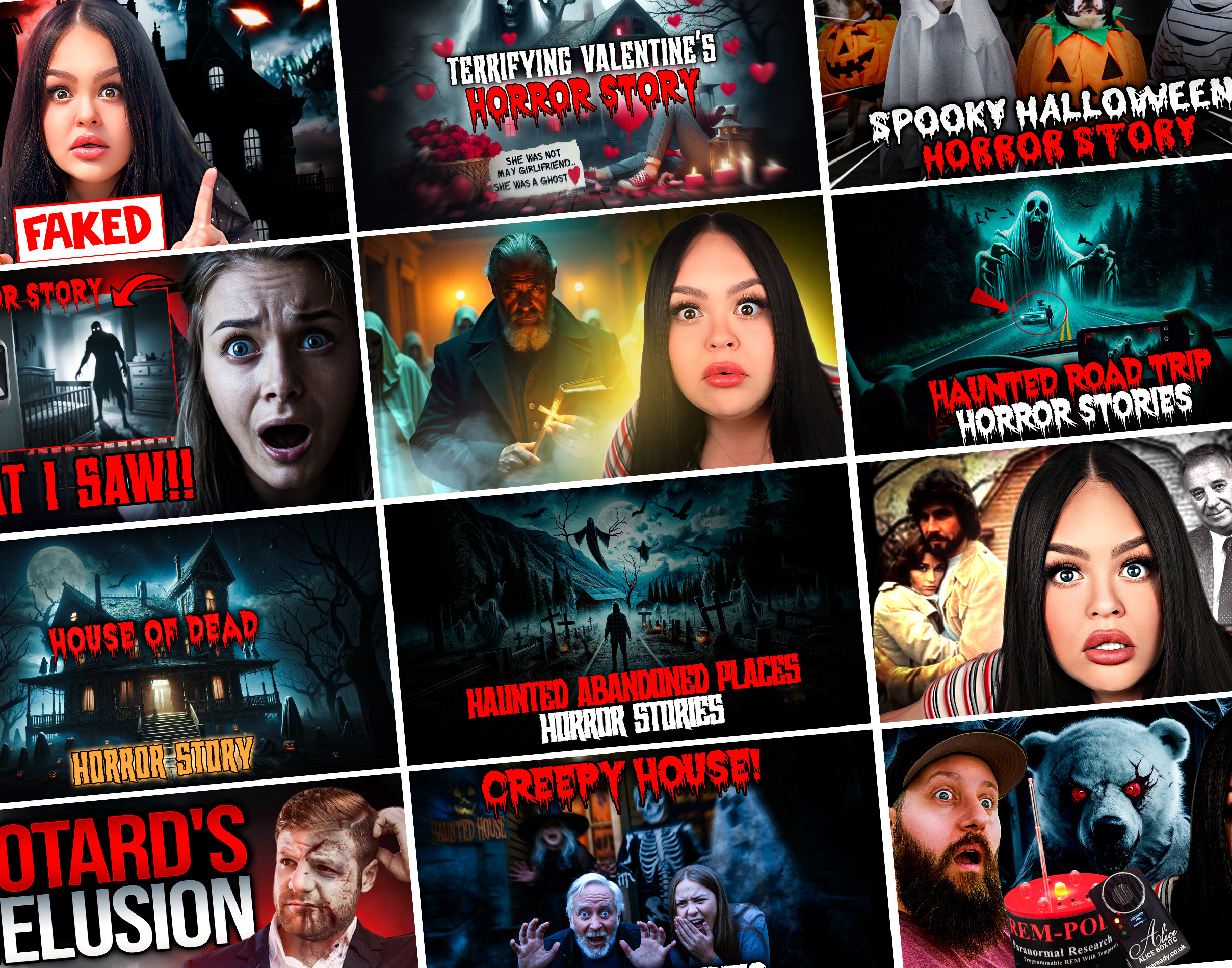 Browse thousands of Horror Banner images for design inspiration | Dribbble