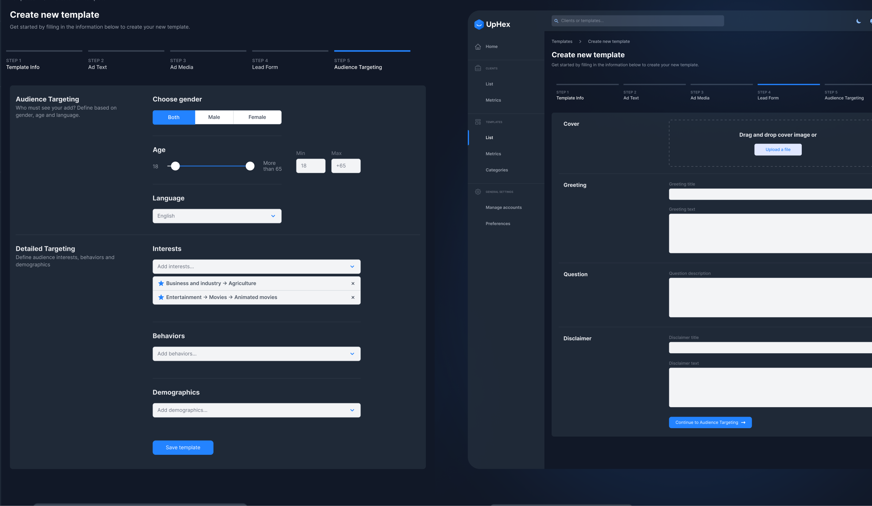 UX • UI - Redesign Plataform Admin by Daniel Allegretti on Dribbble