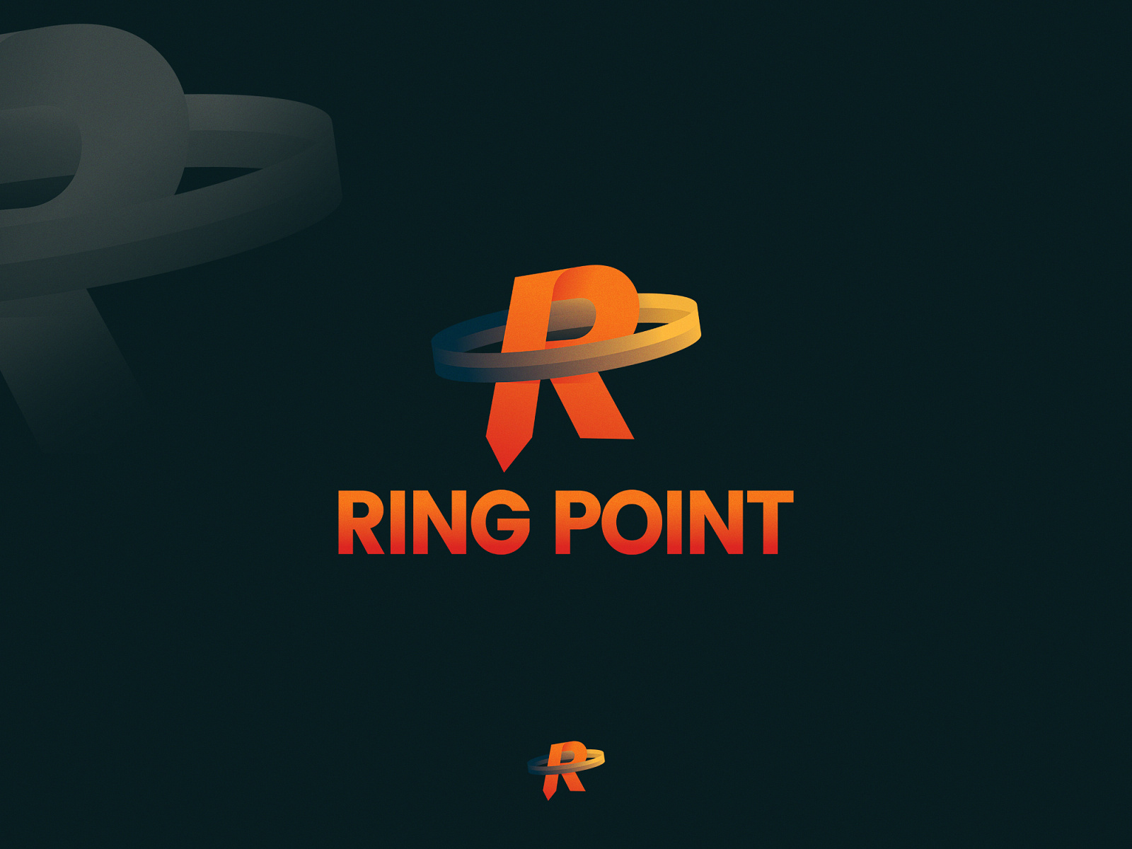 Ring Point Logo by Istiaque Ahammed on Dribbble