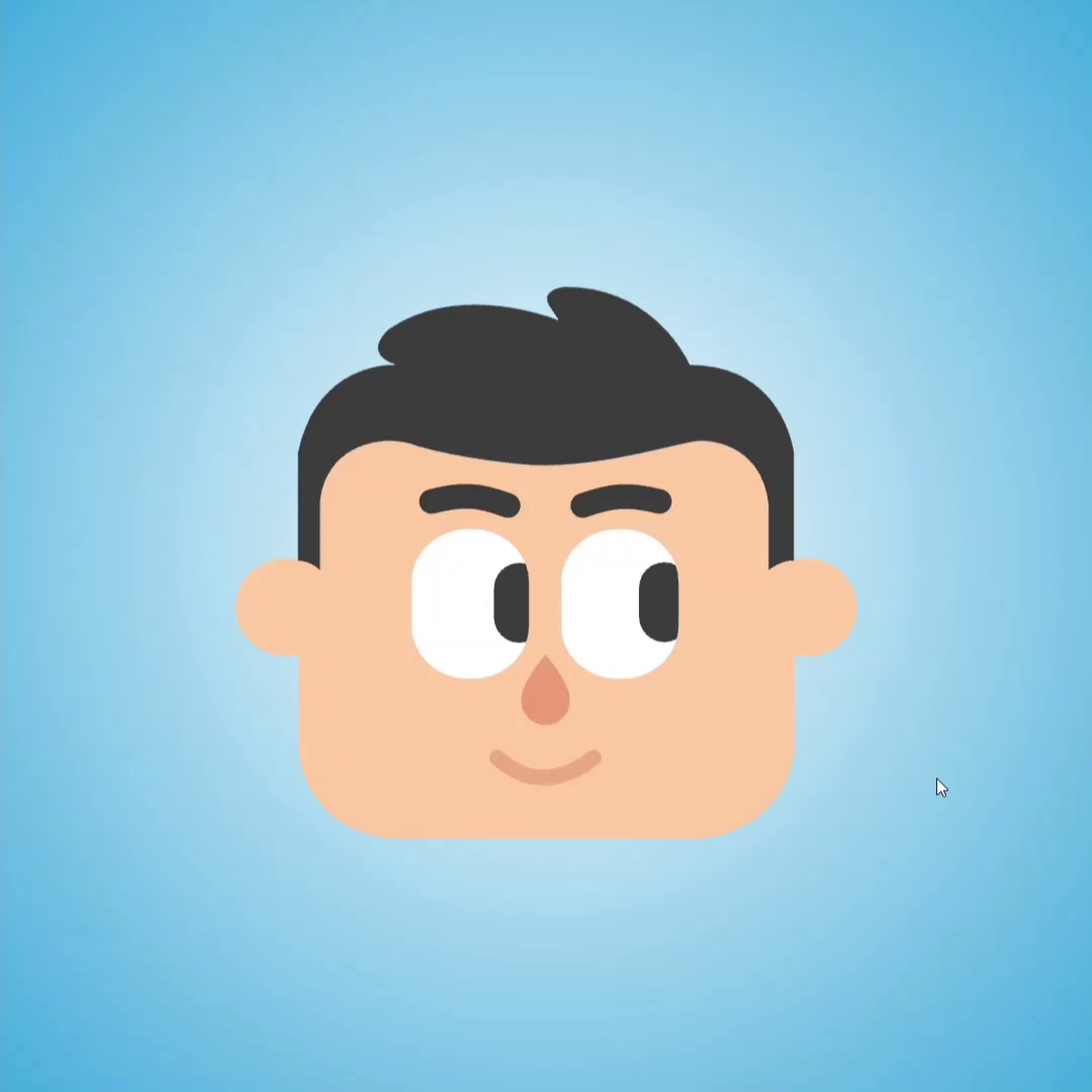 Follow me - Interactive animation by Vishnu on Dribbble
