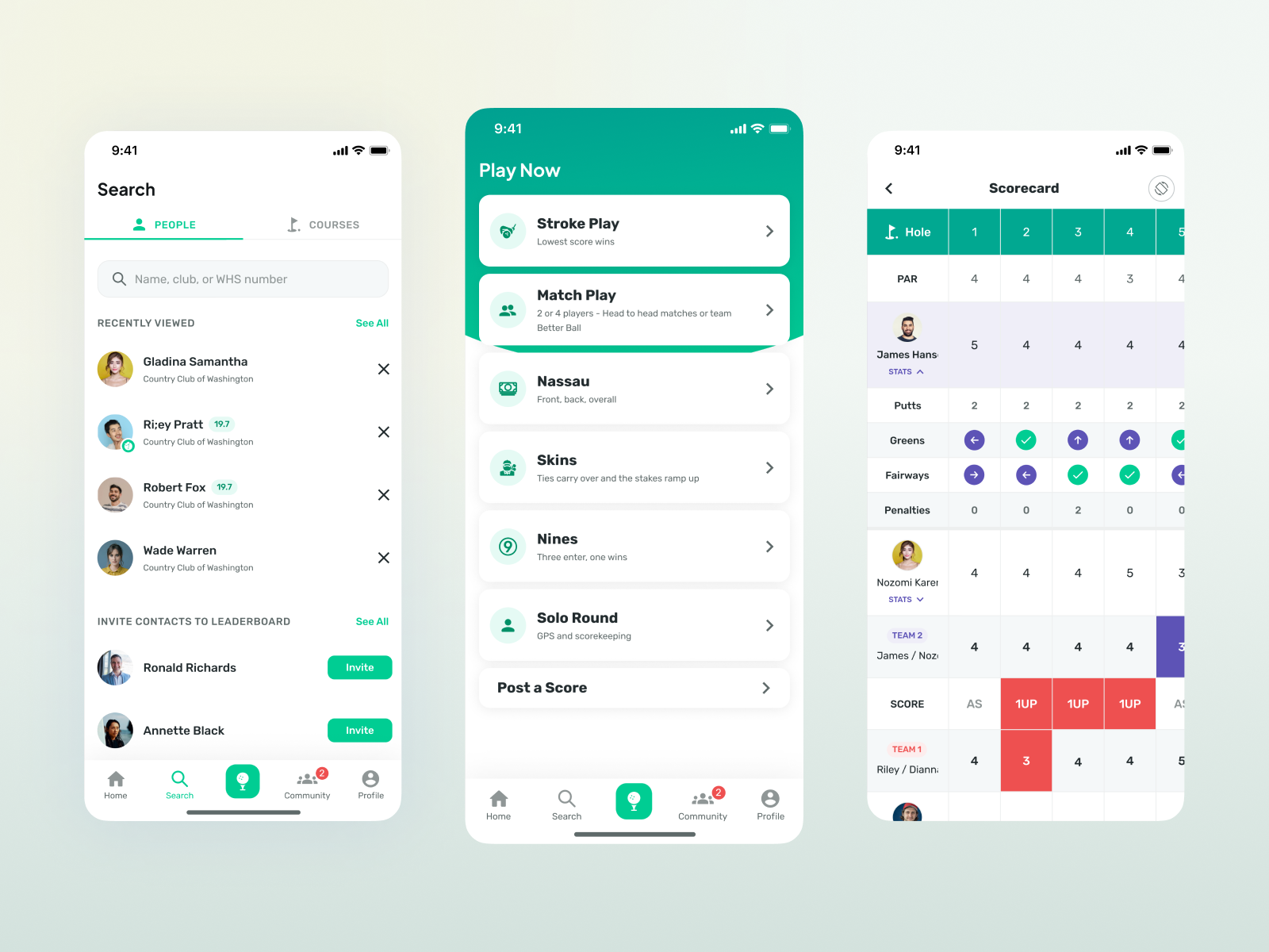 Leaderboard - Seacrh, Creating Game Room, and Scorecard by Agensip UI ...