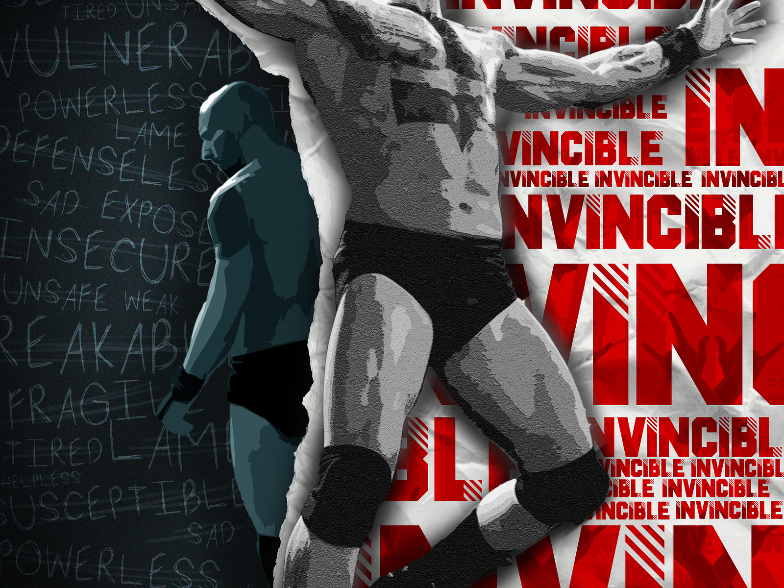 INVINCIBLE by Lucas Fillette on Dribbble