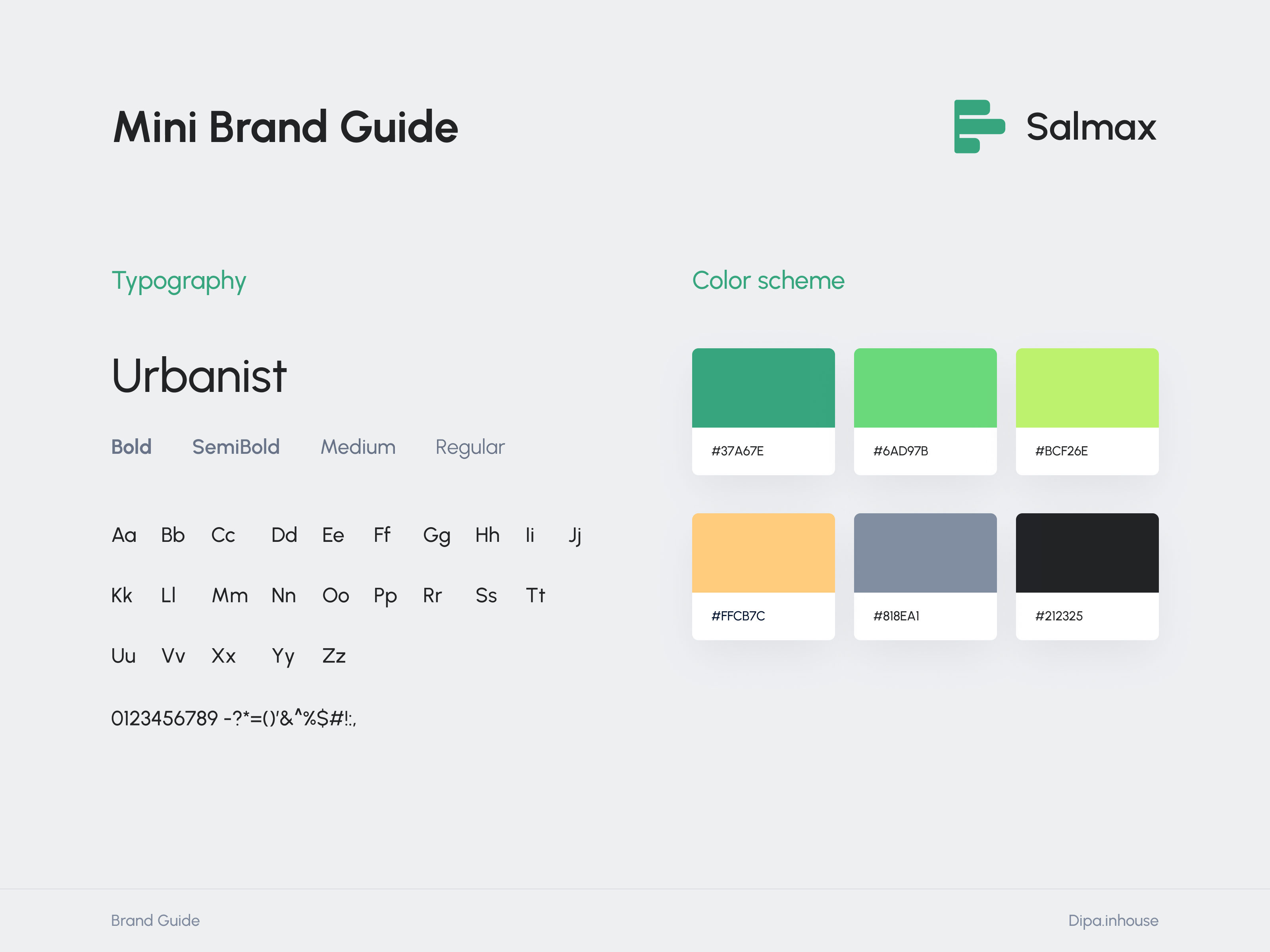 Salmax - Sales Dashboard by Andy Dipa for Dipa Inhouse on Dribbble