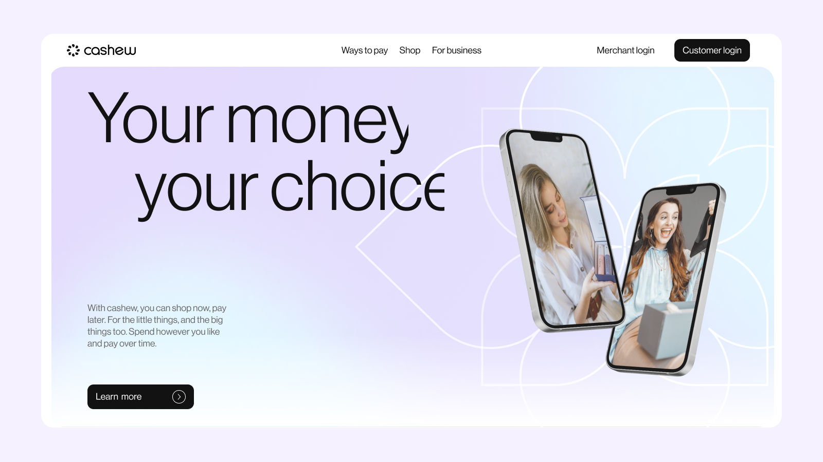 Cashew: Brand Identity & Website by embacy on Dribbble