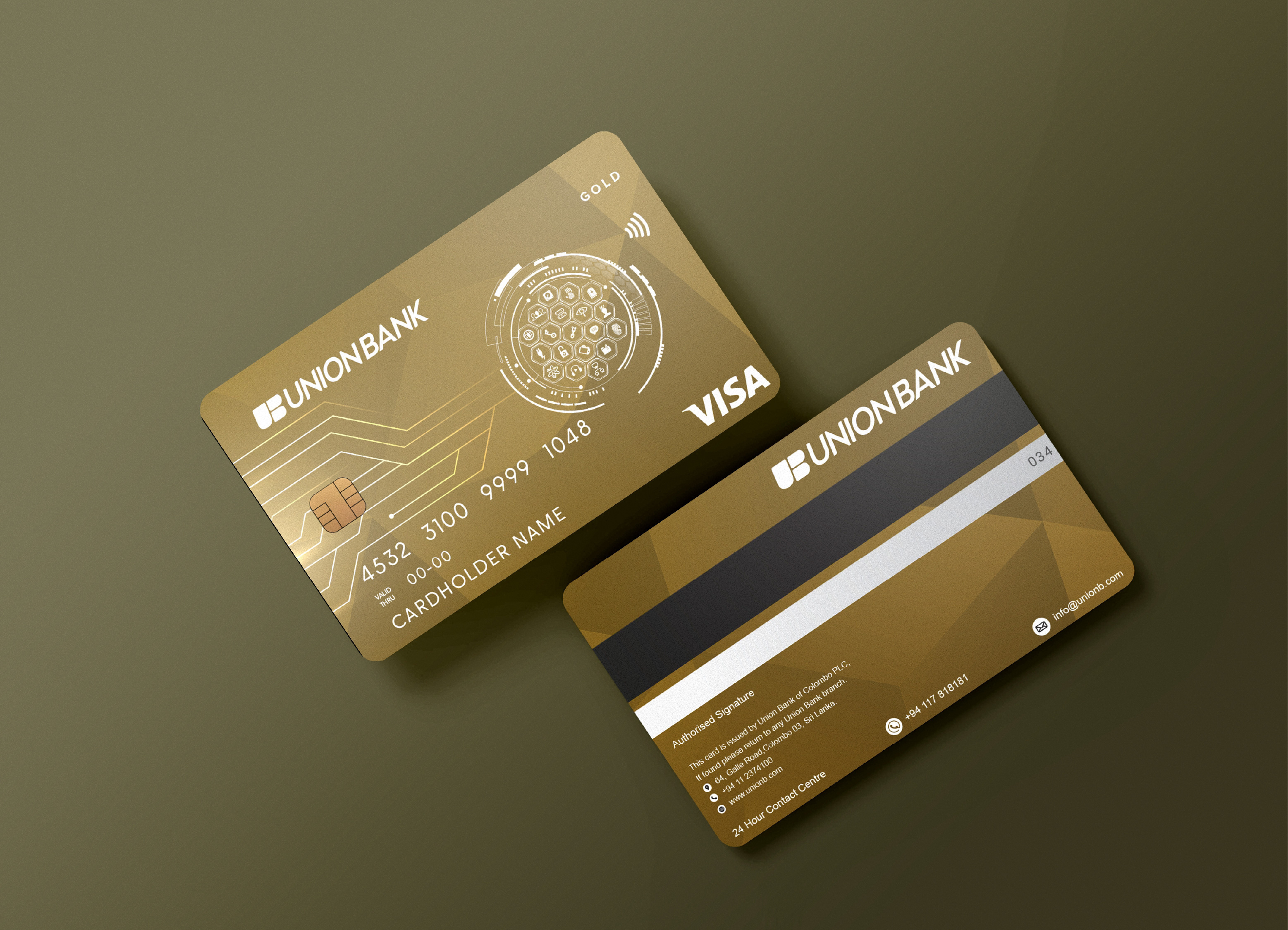 Union Bank Credit Card Design Concept by Dulaa Aththanyaka on Dribbble