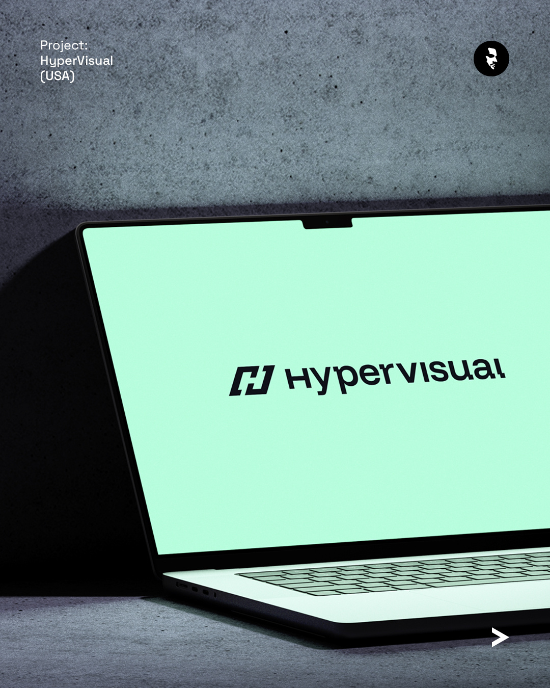 HyperVisual Logo & Branding by Drasko Stamatovic on Dribbble
