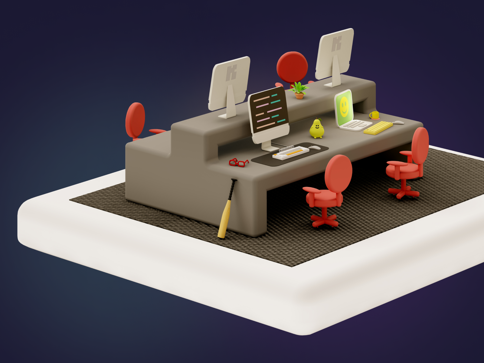 Karo Studio Word by 3D Hoax for Karo Studio on Dribbble